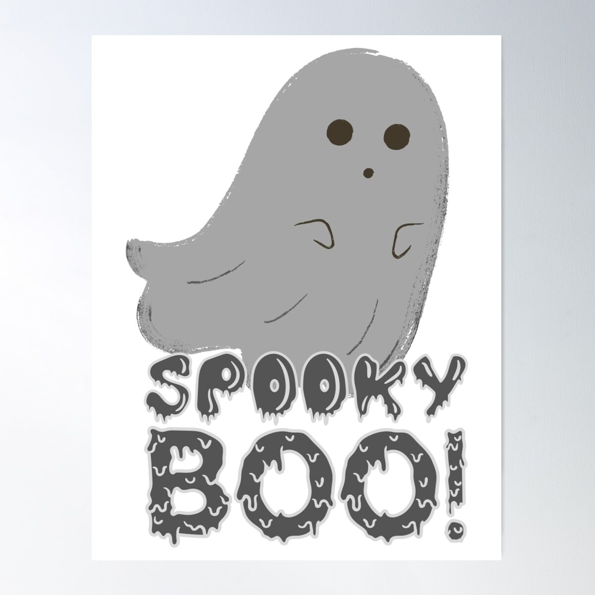 Modroom Spooky Poster, Modern Decor, 12x18 UNFRAMED - Walmart.com