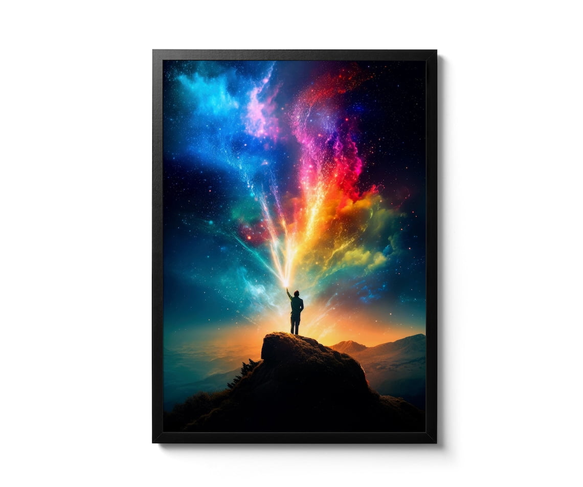 Modroom Star Caster Poster, Astronomy Poster, Sci-Fi Space Exploration ...