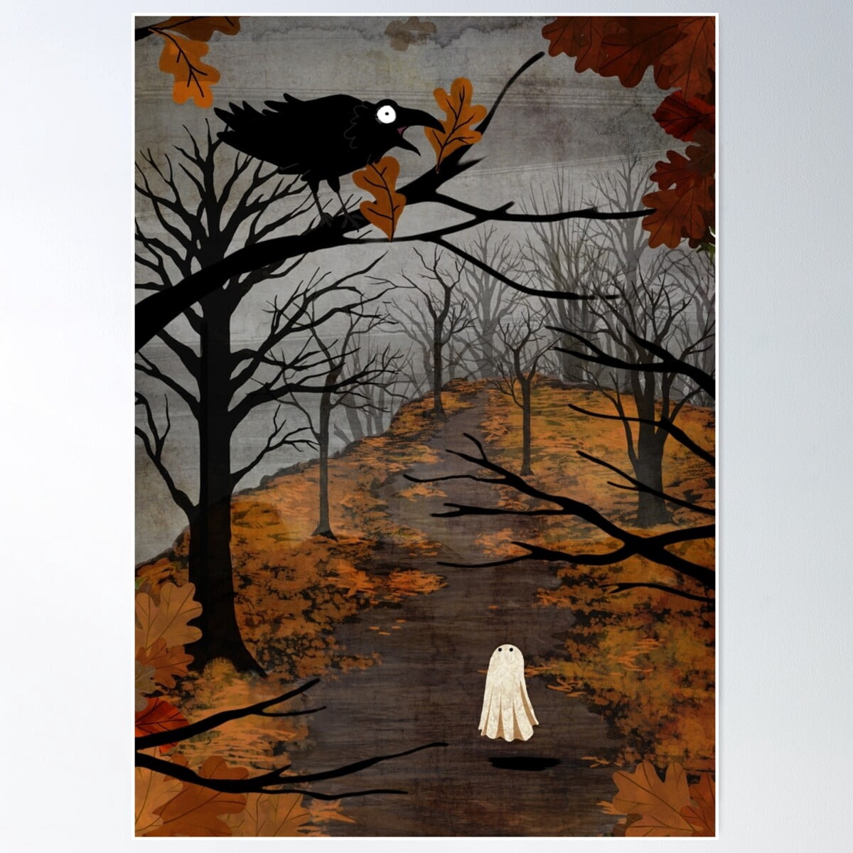 Modroom The Scream Of Autumn Poster, Modern Decor, 12x18 UNFRAMED ...