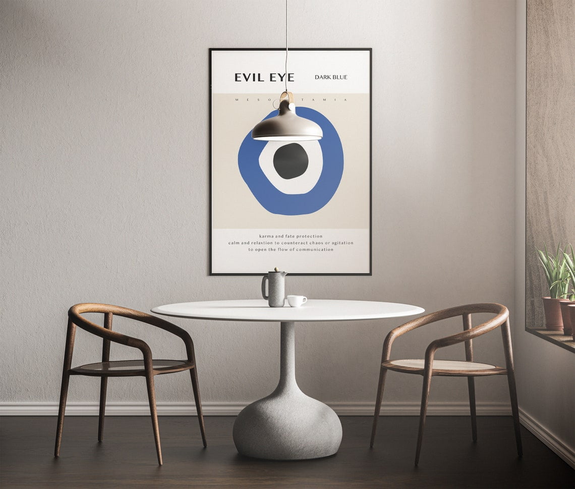 Modroom Trendy Poster *Evil Eye Series* Meaningful And Inspirational ...