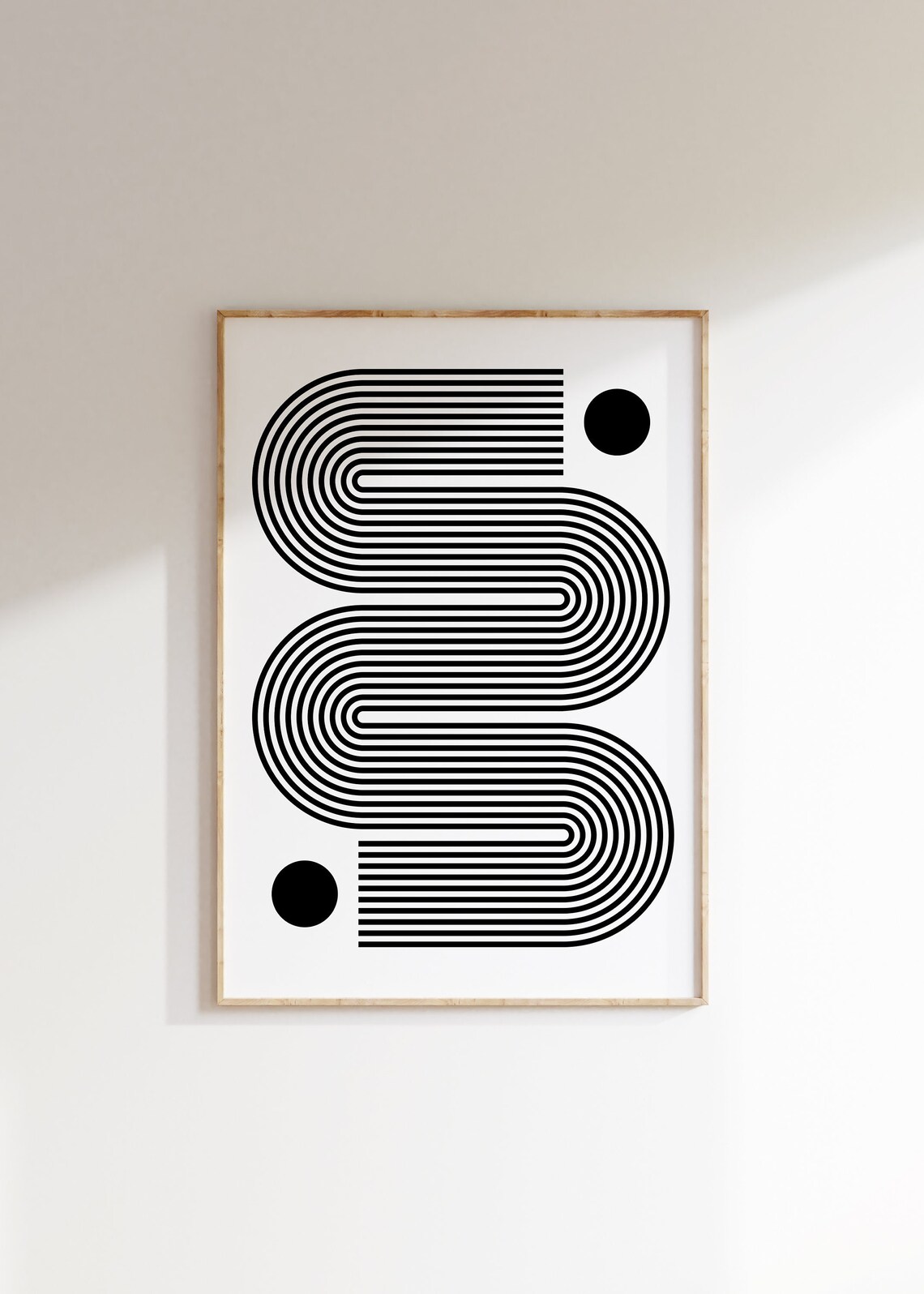 Modroom Trendy Wall Art, 70S Art Print, 70S Poster, Above Bed Decor ...