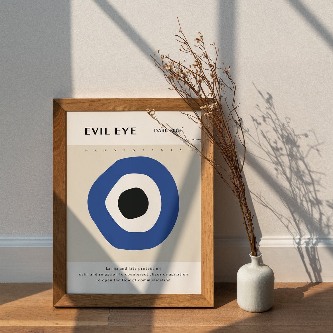 Modroom Trendy Wall Art *Evil Eye Series* Meaningful And Inspirational ...