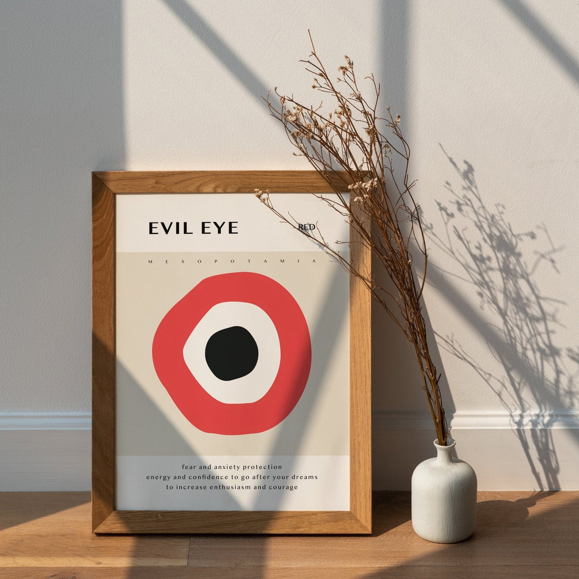 Modroom Trendy Wall Art *Evil Eye Series* Meaningful And Inspirational ...