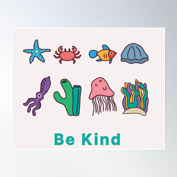 Pufferfish Poster, Puffer Fish Poster, Cute Sea Creatures Poster, Cute ...