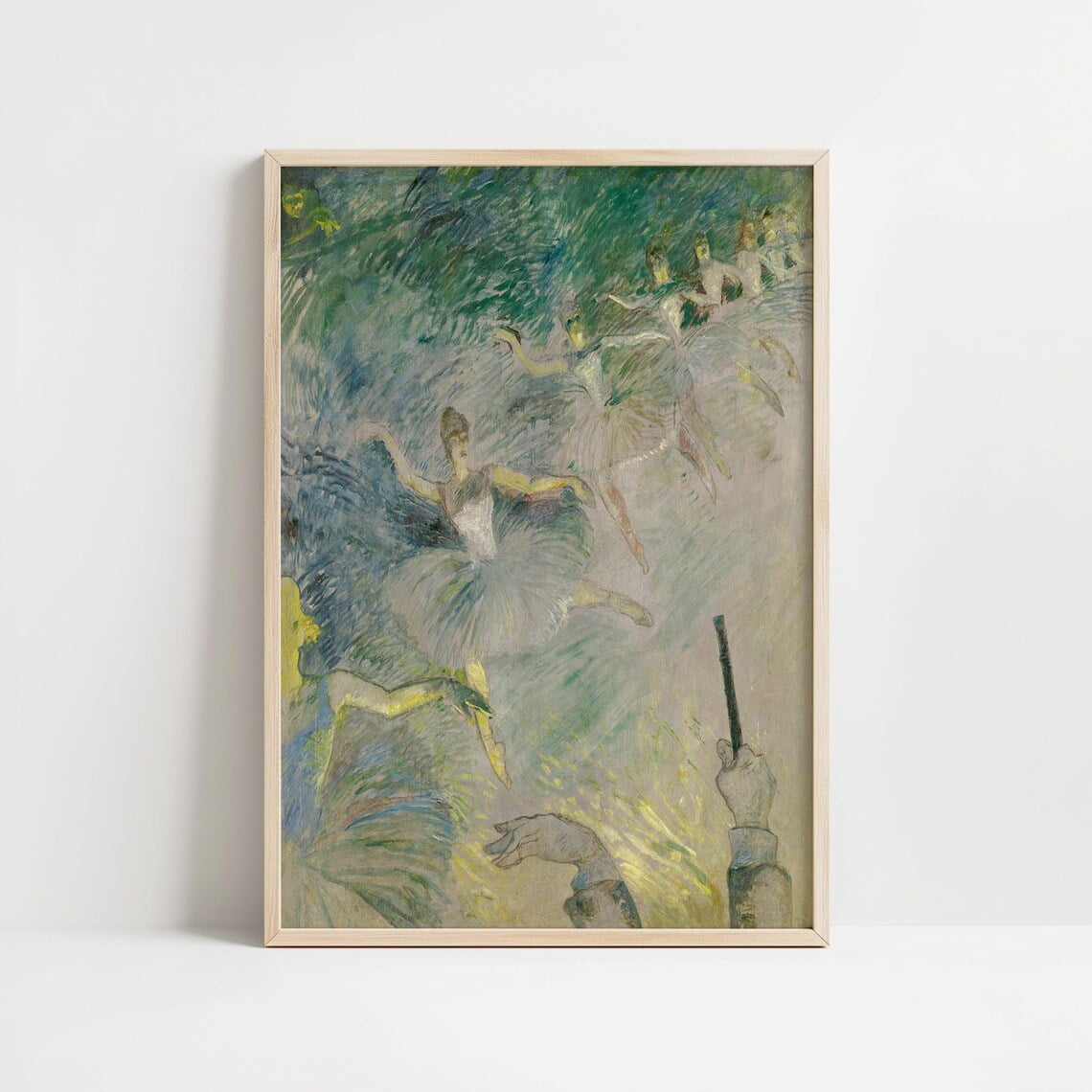 Modroom Vintage Ballerinas In Motion | Edgar Degas | Impressionist Fine ...