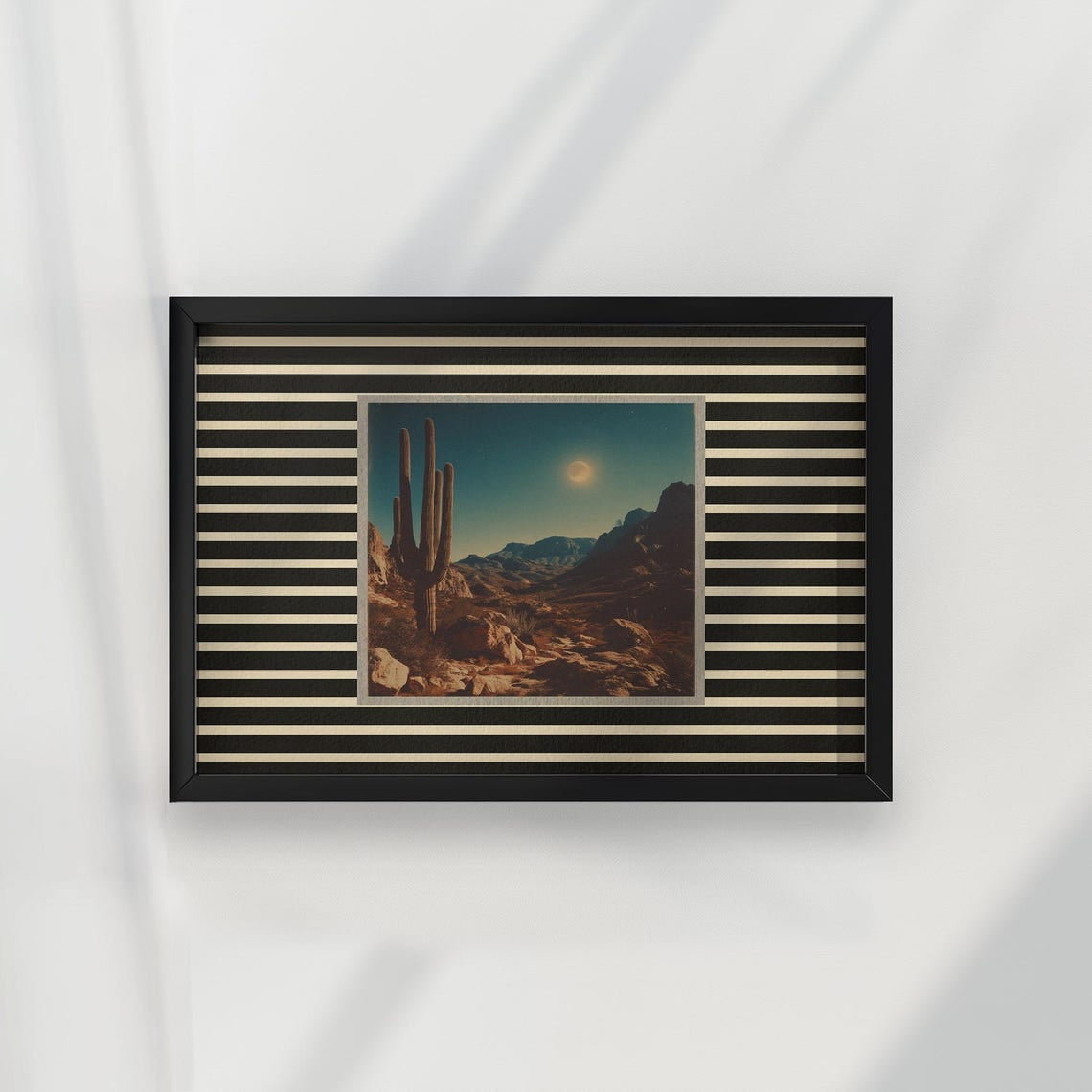 Modroom Vintage Desert Print Western Bedroom Poster Cowboy Wall Art ...