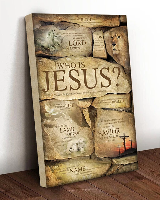 Modroom Who Is Jesus Lamb Of God Savior Lord Lion Bible Faith Christian ...