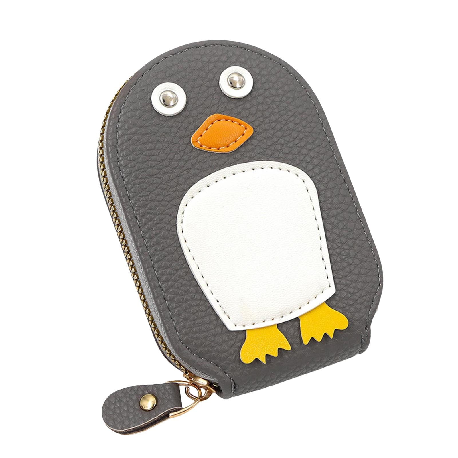 Modstep Credit Card Holder Wallet for Women Cute Penguin Shaped Small ...