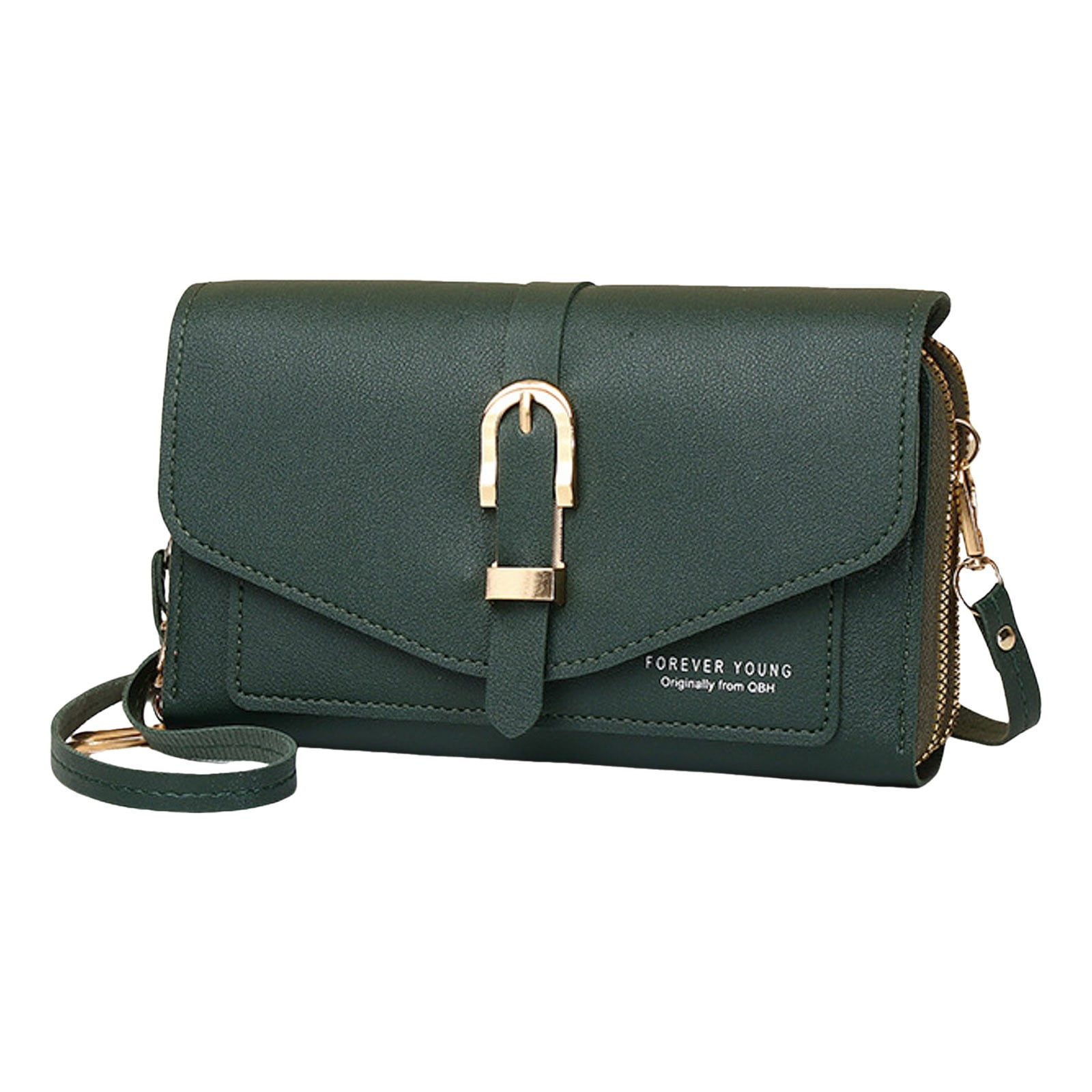 Modstep Mini Crossbody Purse for Women Multiple Zipper Compartments ...