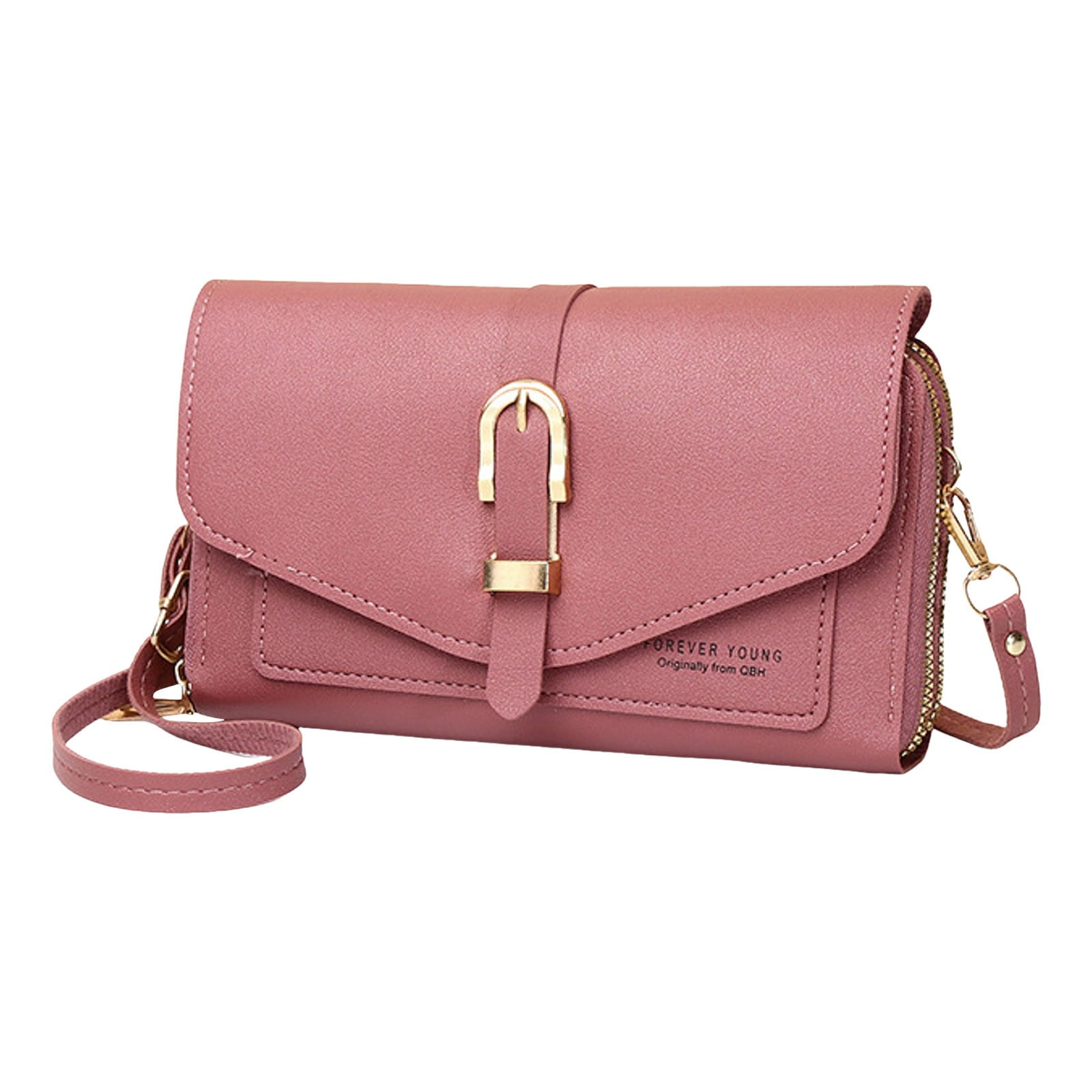 Modstep Mini Crossbody Purse for Women Multiple Zipper Compartments ...