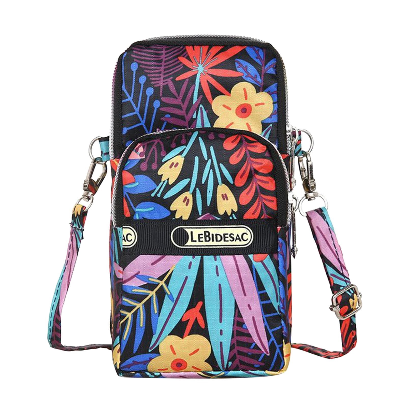 Modstep Mini Crossbody Wallet for Women Detachable Strap Zipper ...