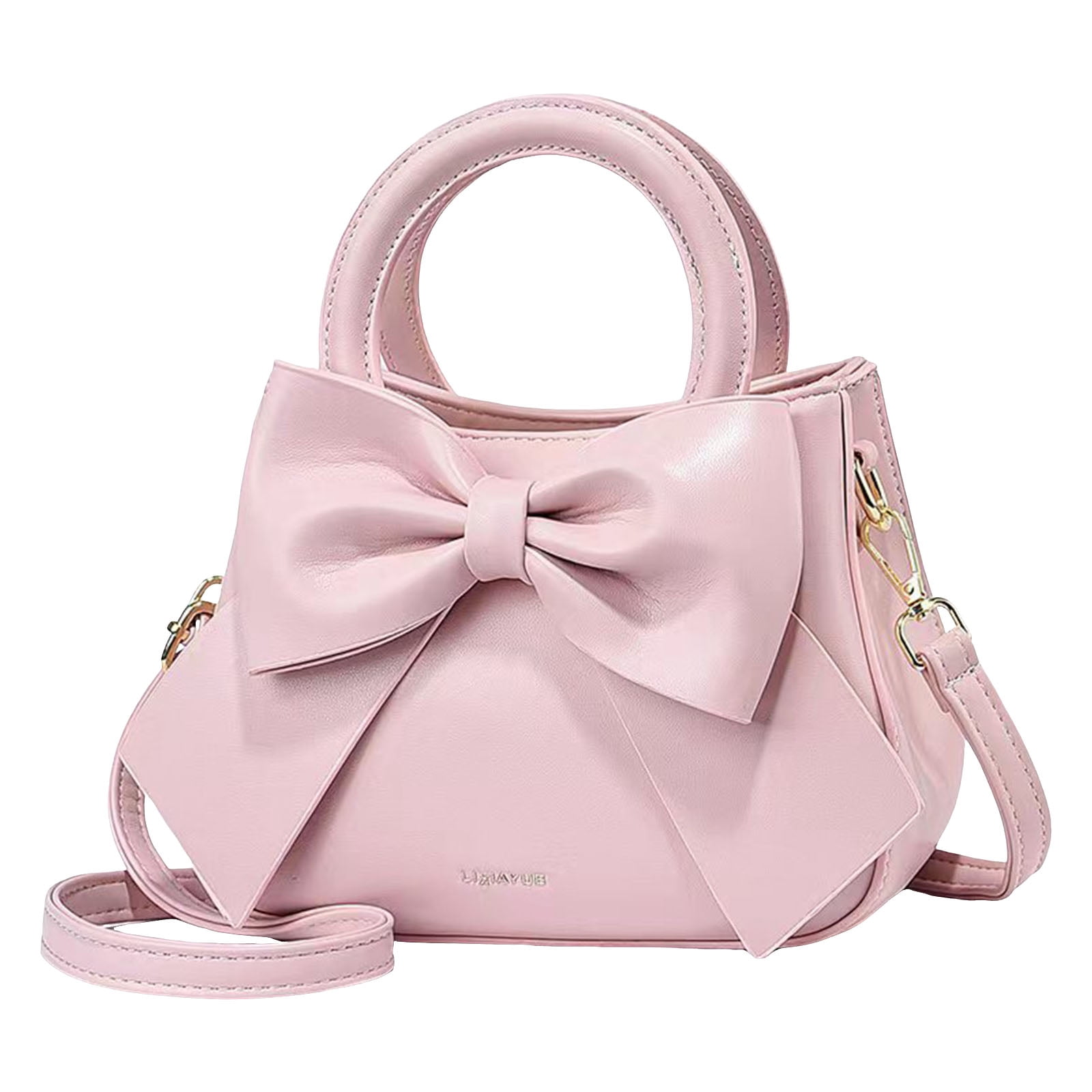 Modstep Women Mini Crossbody Purses Fashion Bow Leather Top Handle ...