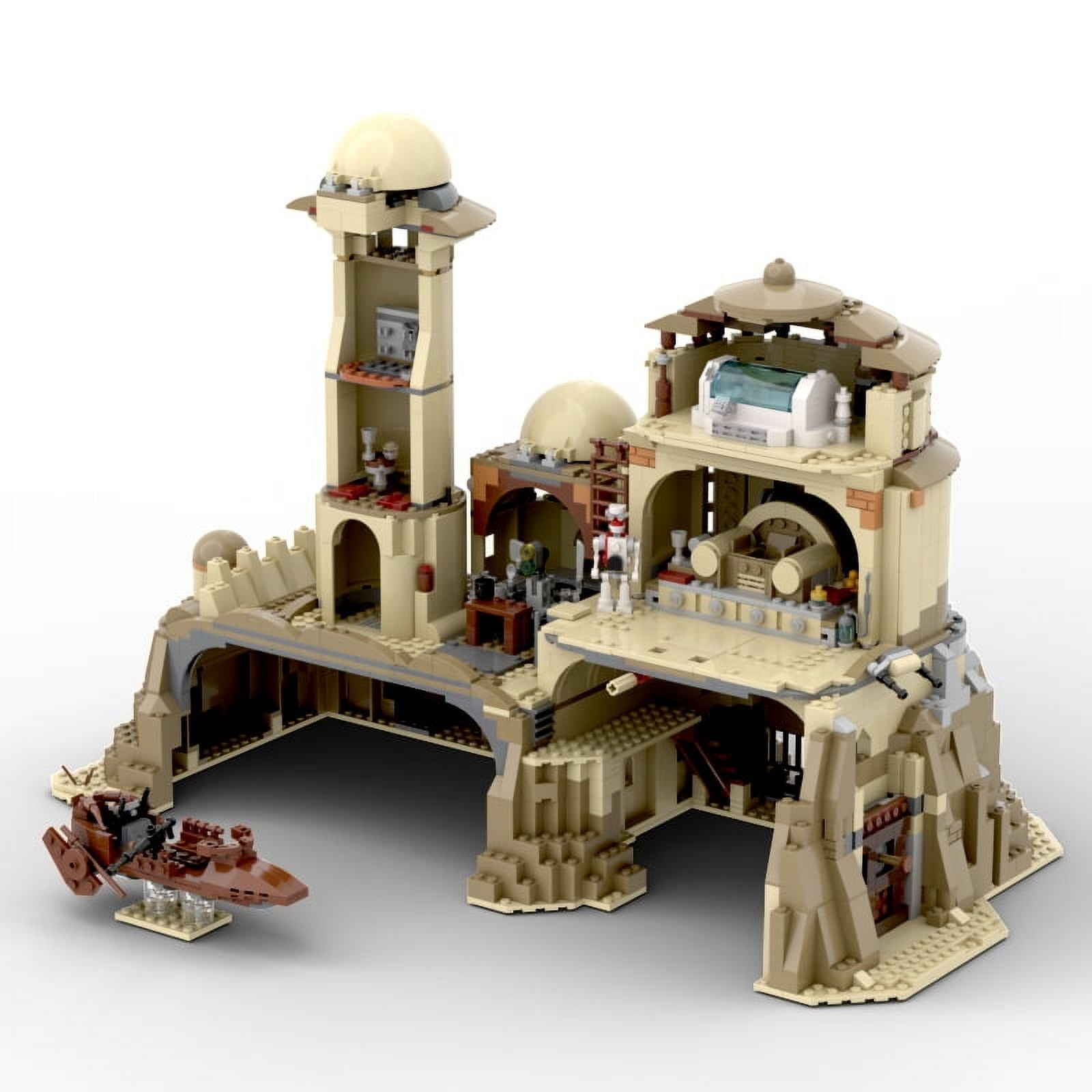 Modubrix Mocs Building Block Toy Sets The Daimyo's Palace Modular ...