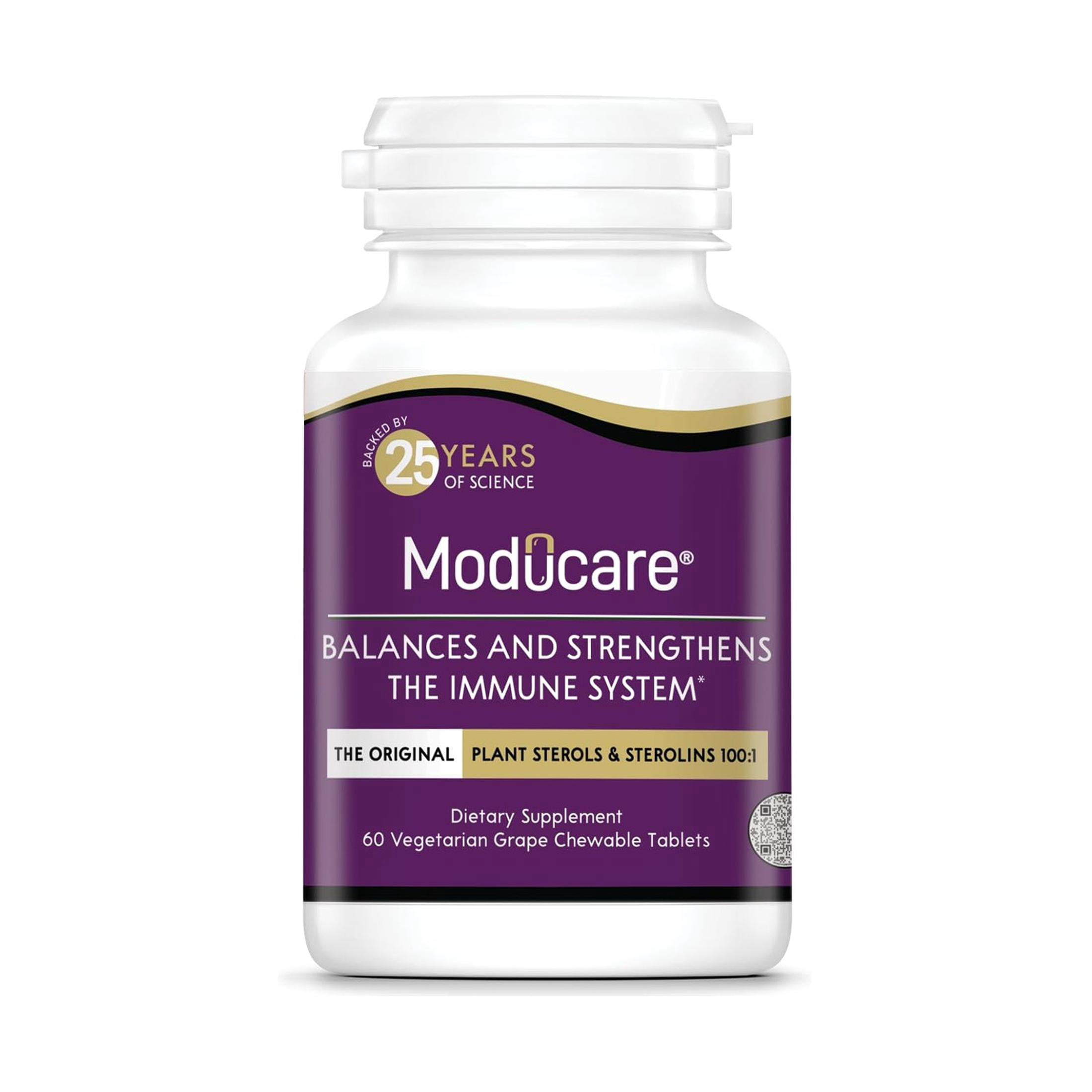 Moducare, Daily Immune Support Chewables, 60 Tablets, Grape Flavor ...