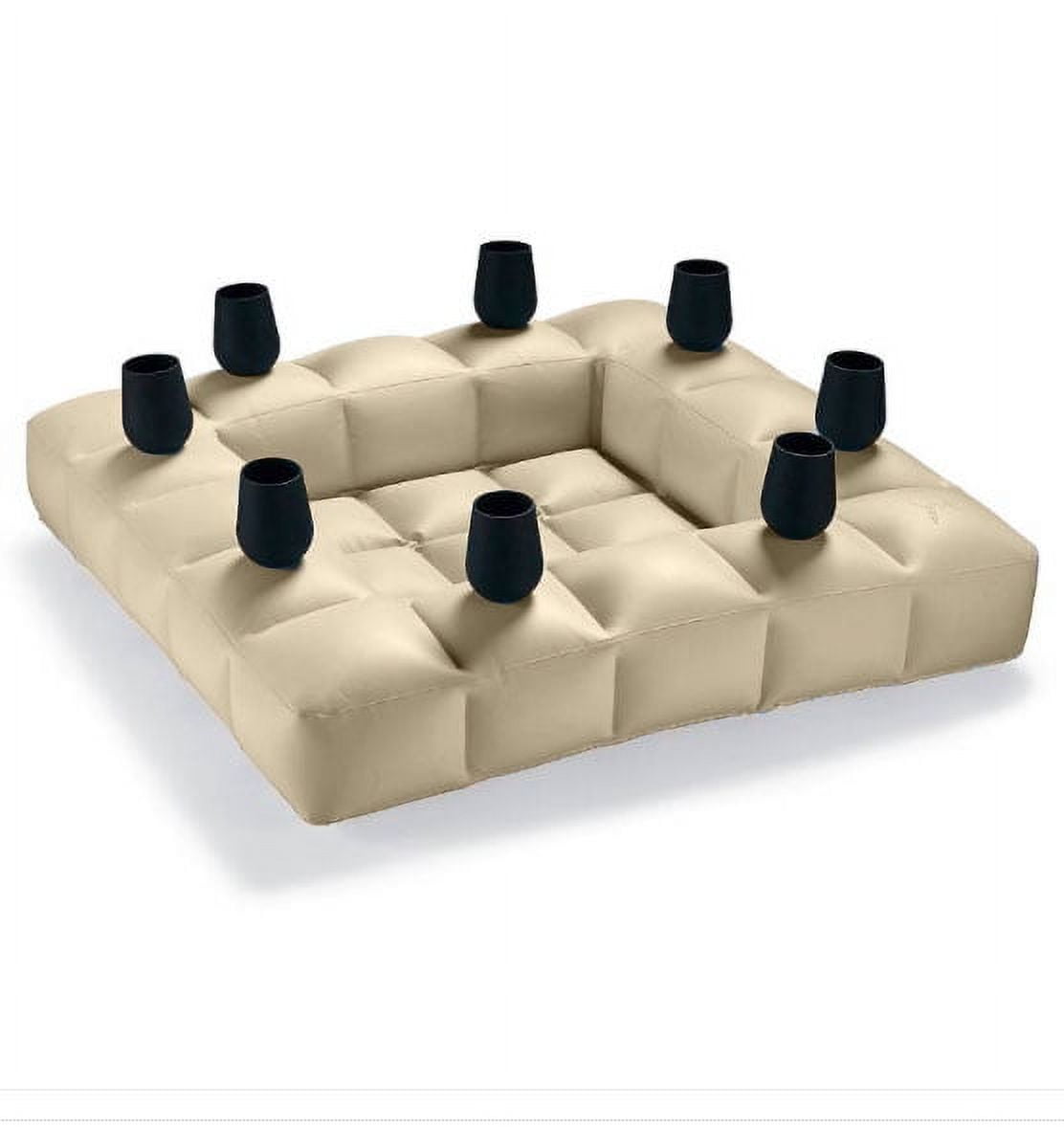 Pigro Felice Pvc Pool Modul'air Floating Drink Bar with 8 Cups- Sand ...