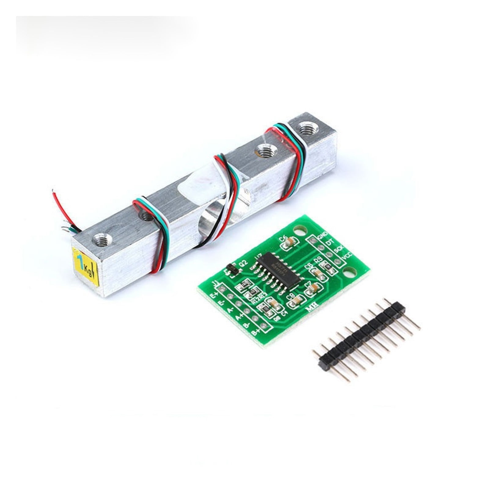 Modul Beban Sel 1KG 5KG 10KG 20KG HX711 AD Sensor Elektronik Modul ...