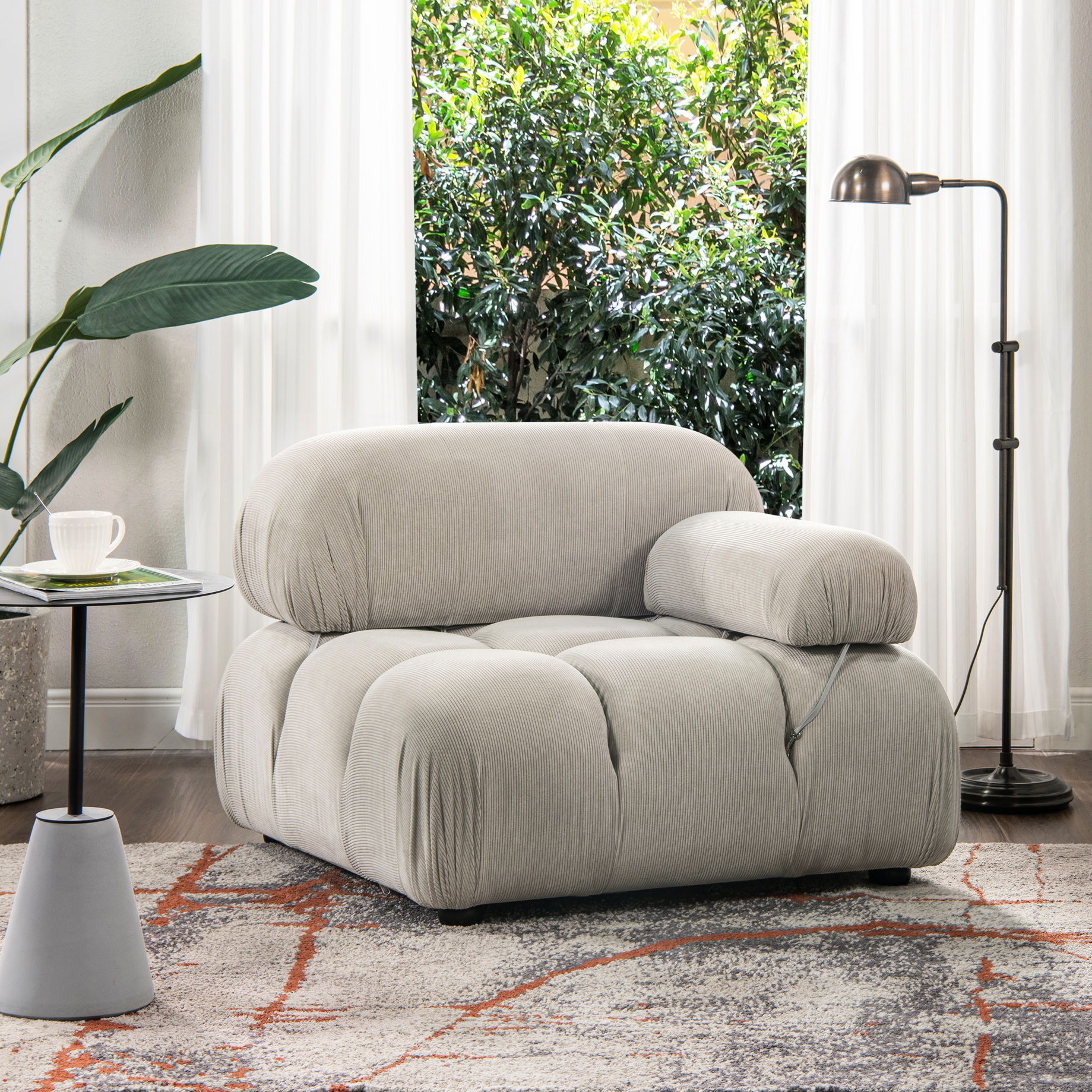 Modular 36" Bubble Chair | Low Seat for Relaxed Sitting in Lounge ...