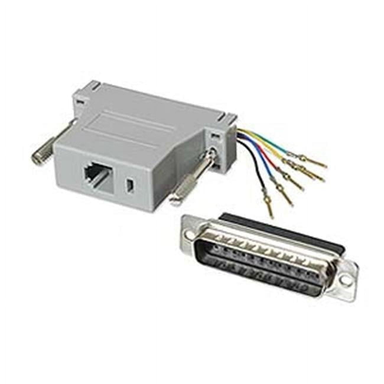 Modular Adapter DB25 M to RJ11/RJ12 - Walmart.com