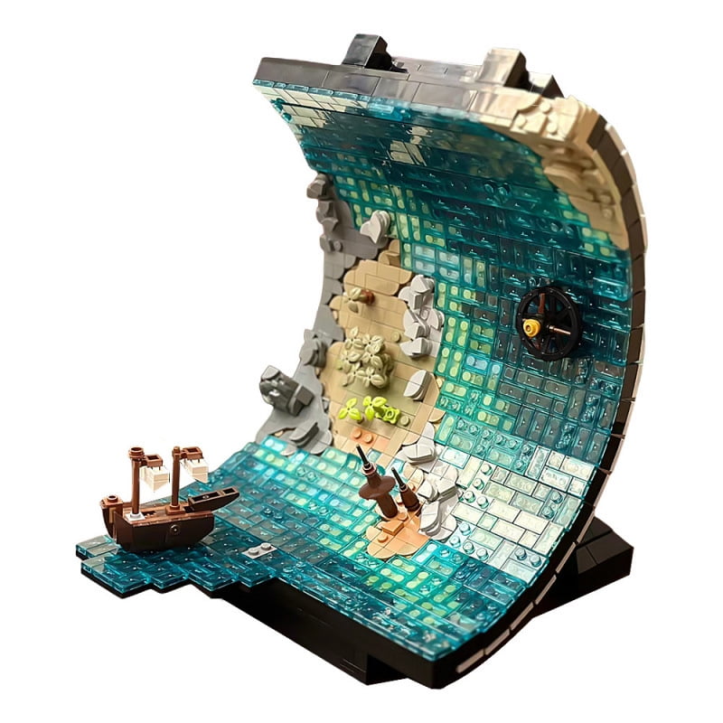 Modular Building Blocks Set for Land Ahoy Roll the Sea MOC Assembly ...