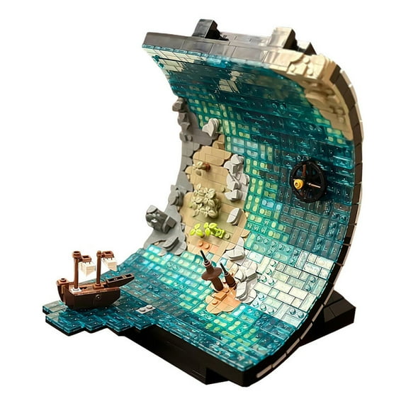 Modular Building Blocks Set for Land Ahoy Roll the Sea MOC Assembly ...