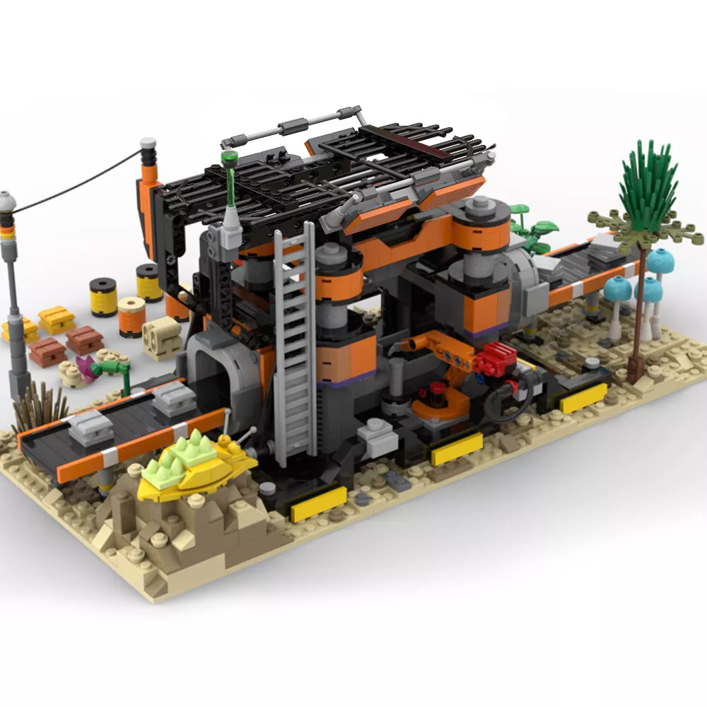 Modular Building Blocks Set for Satisfactory Constructor MOC Bricks ...