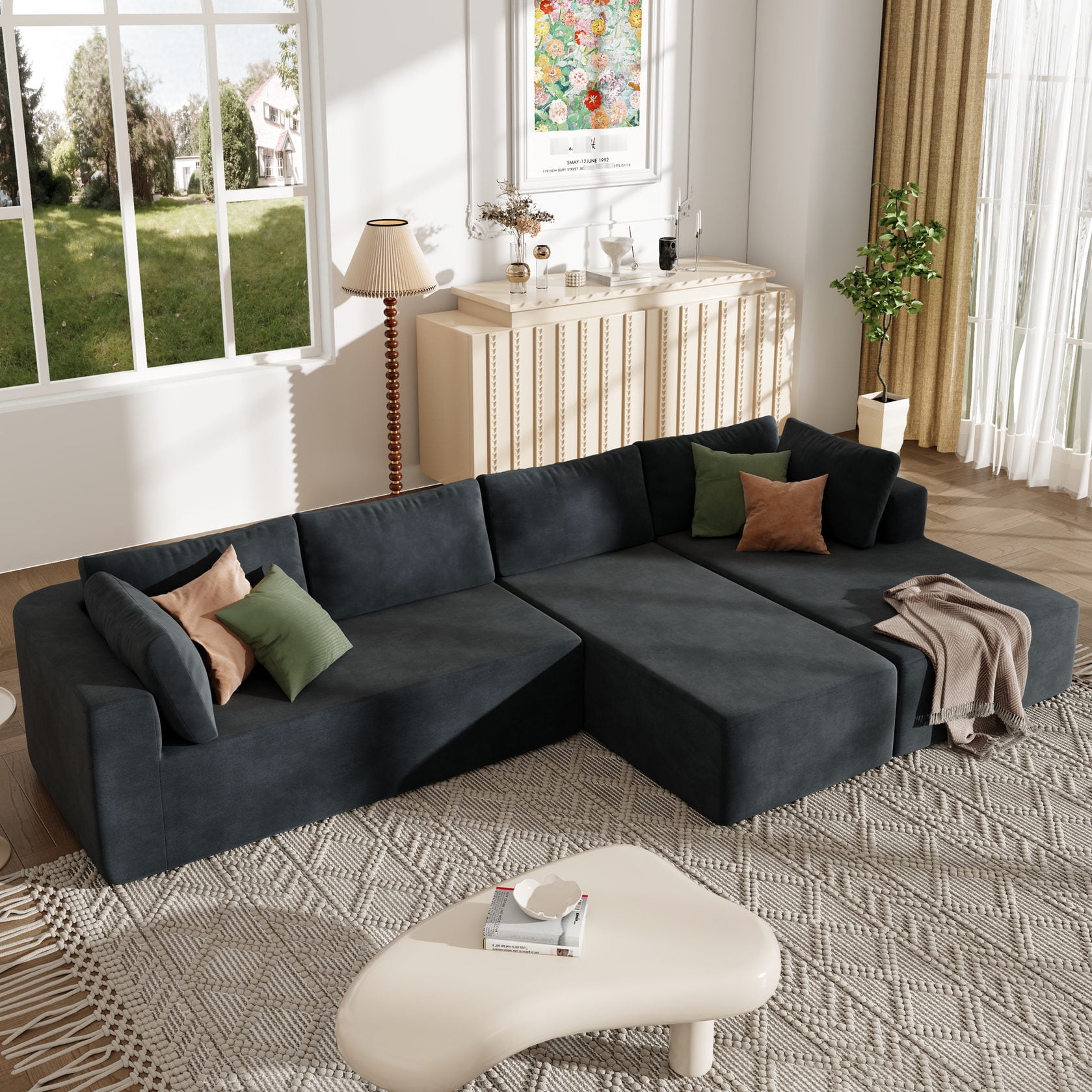 Modular Design Sofa, No Assembly Needed / Quick Setup - Walmart.com