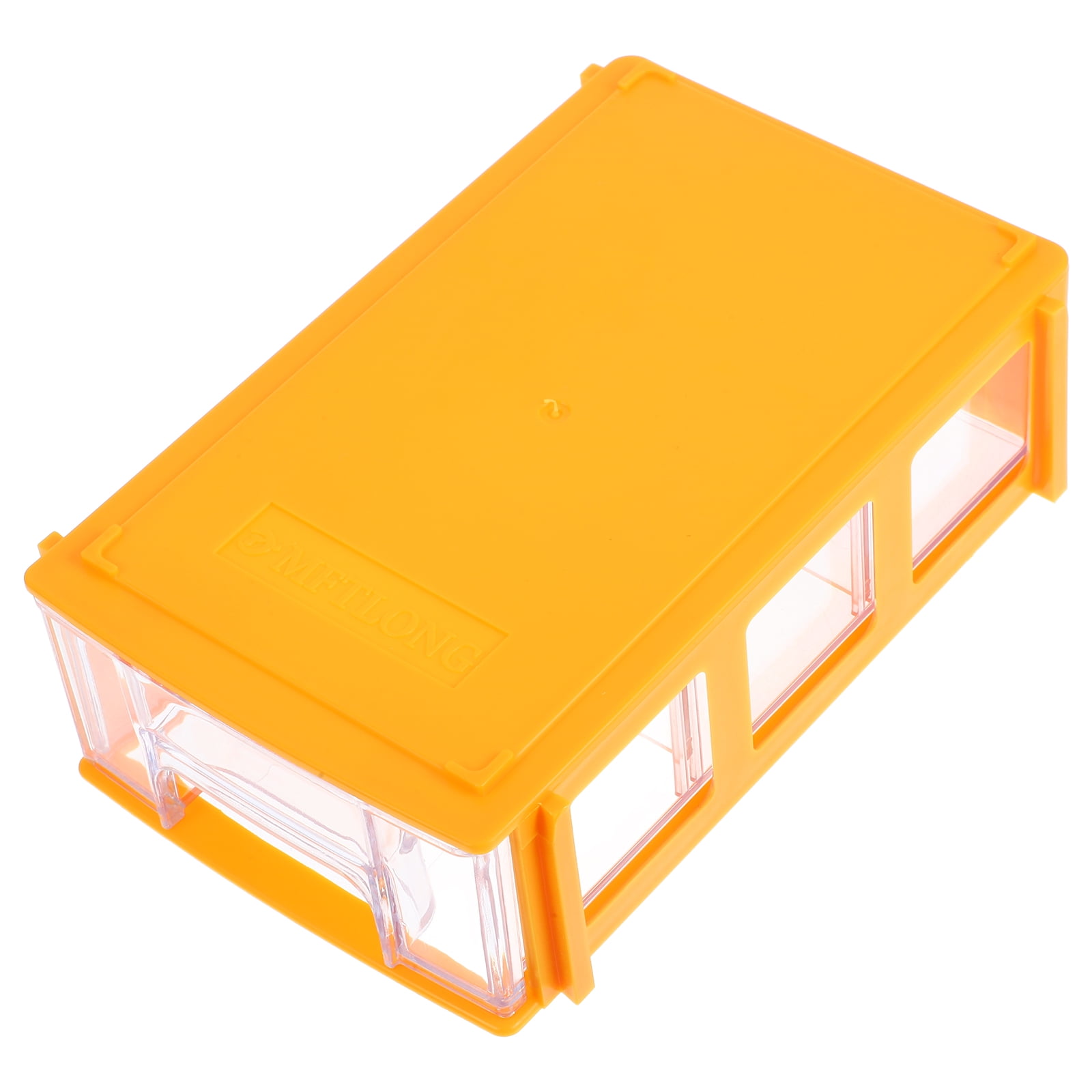 Modular Drawer Organizer Craft Storage Drawers Office Yellow - Walmart.com