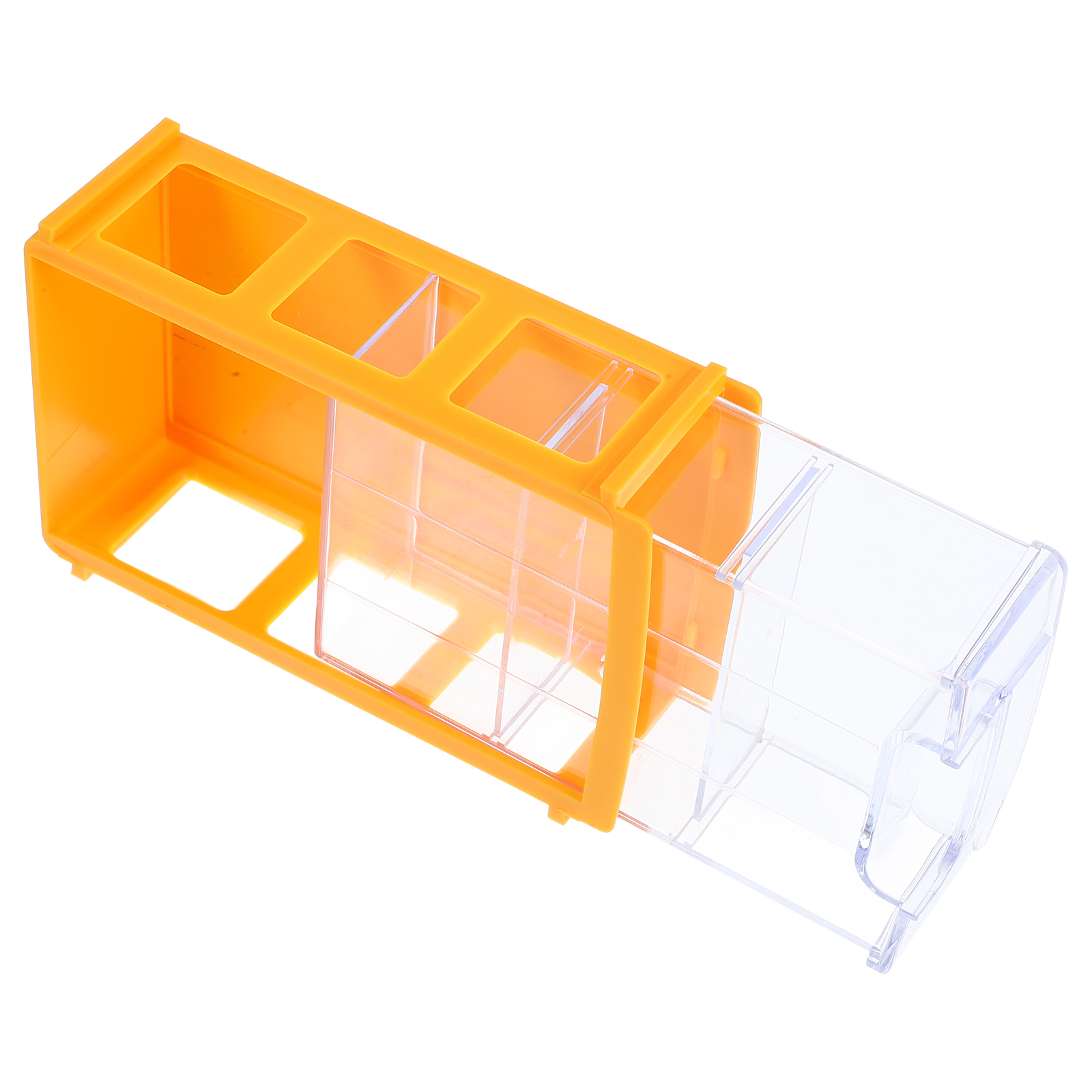 Modular Drawer Organizer Jewelry Bead Storage Office Yellow - Walmart.com