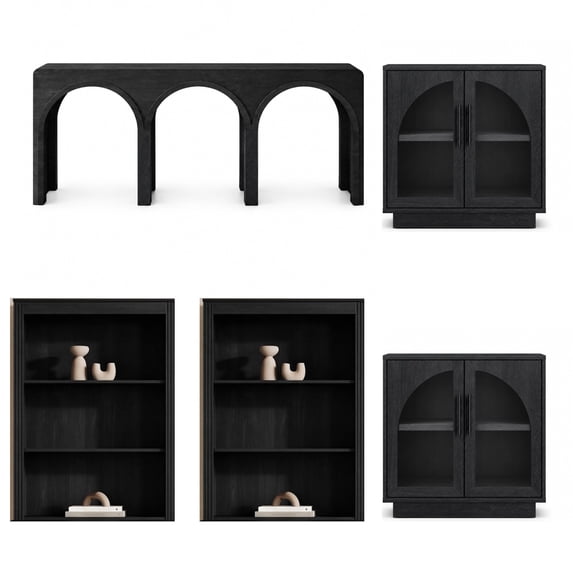 Modular Entertainment Center with Storage, 68