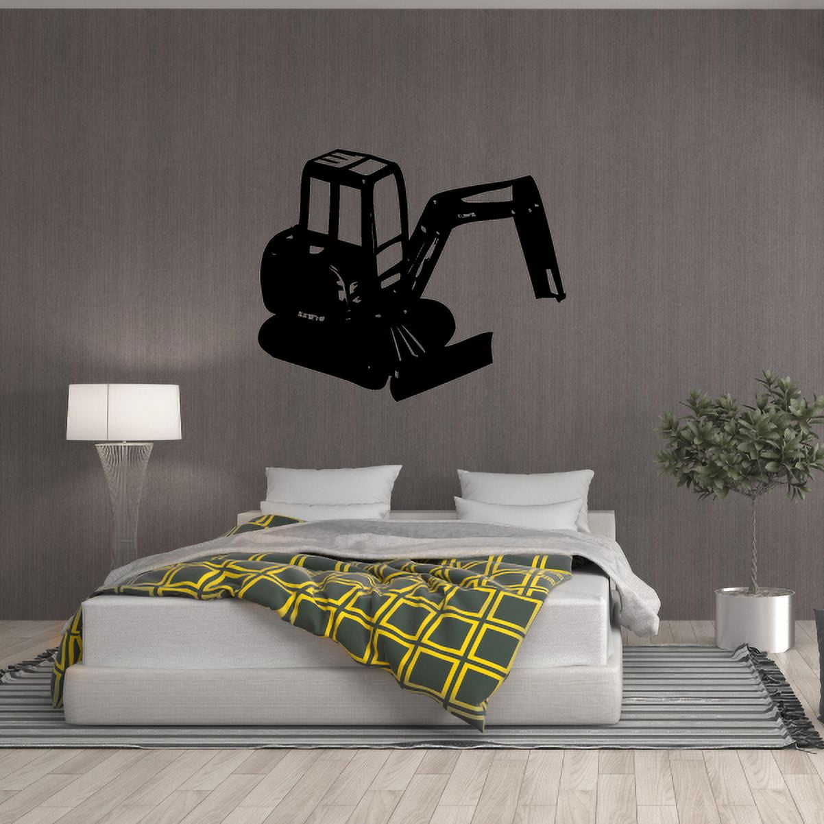 Modular Excavator Decal - 36 Inches - Walmart.com