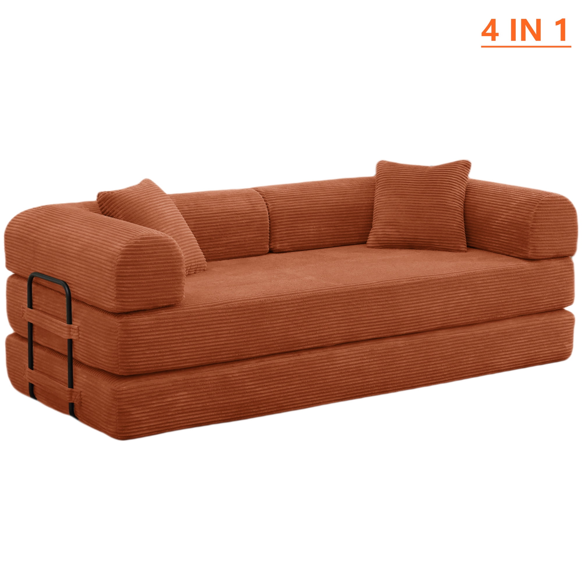 Modular Floor Boneless Cloud Couches, No Assembly, Comfortable Corduroy ...