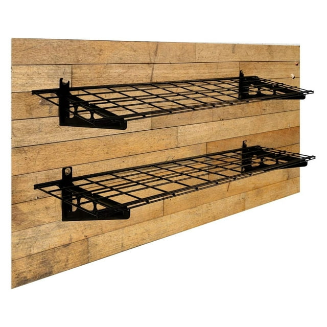 Modular Garage Wall Shelves for Storage DIY Wall Mount Shelf with ...