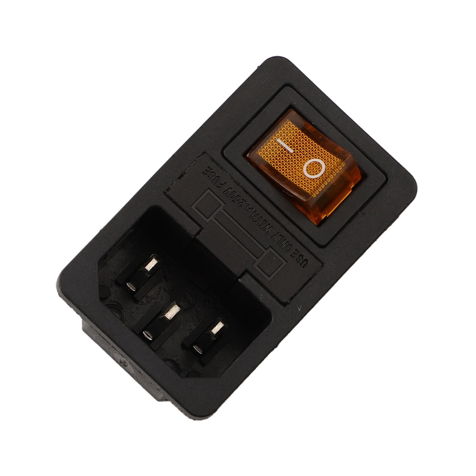 Modular IEC320 C14 Power Outlet with Switch for Electrical Distribution ...