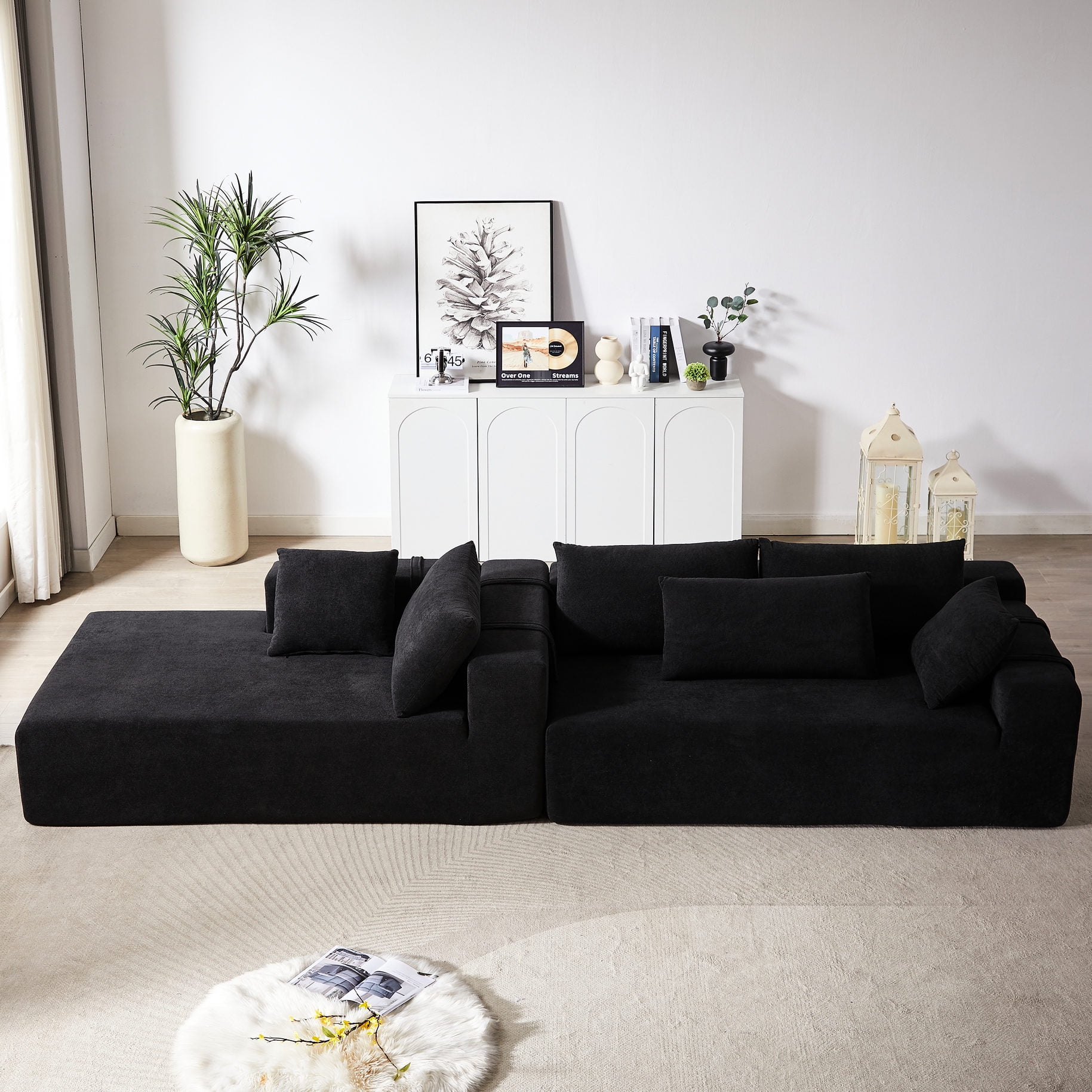 Modular L Shaped Sofa Set / Great for Creating a Focal Point - Walmart.com