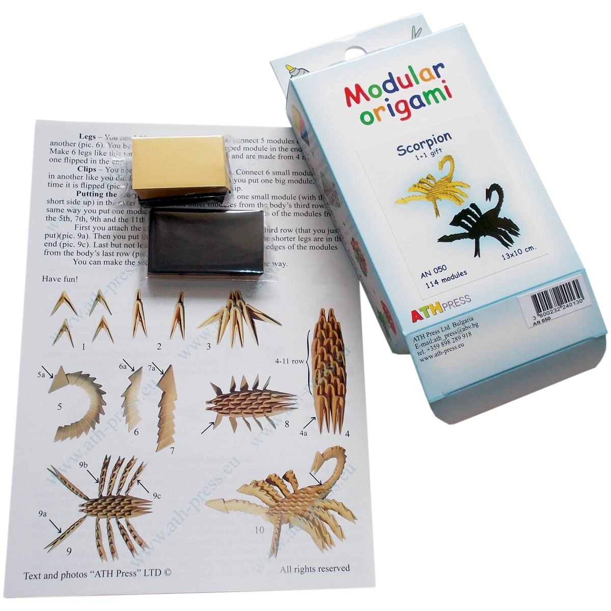 Modular Origami Kit-Scorpion - Walmart.com