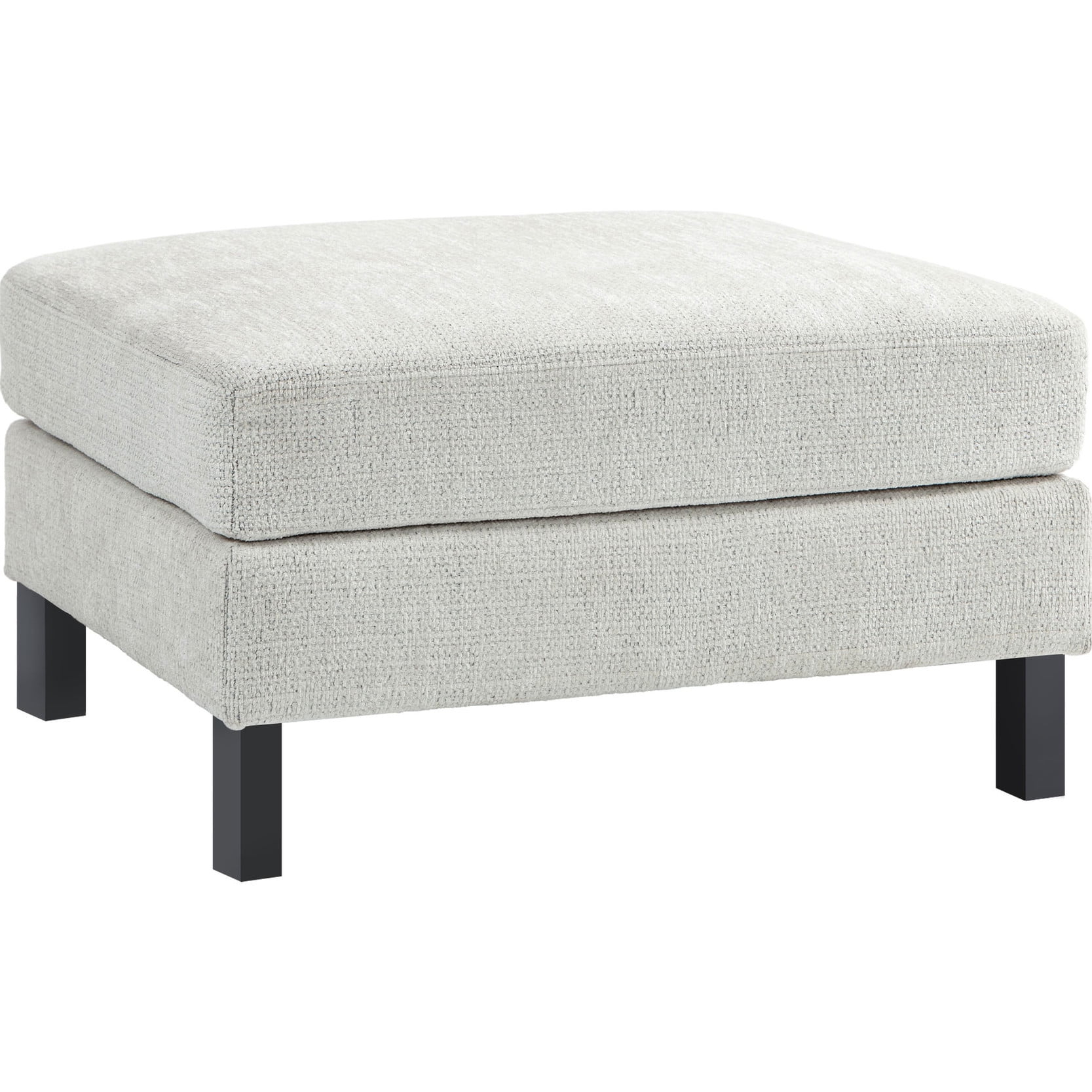 Modular Ottoman with Pocket Spring and Wood Legs / Relaxing in Your ...