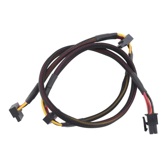 Modular PSU 6Pin to 3-Port Power Cable 18AWG Wire 80cm for NP ECO ...