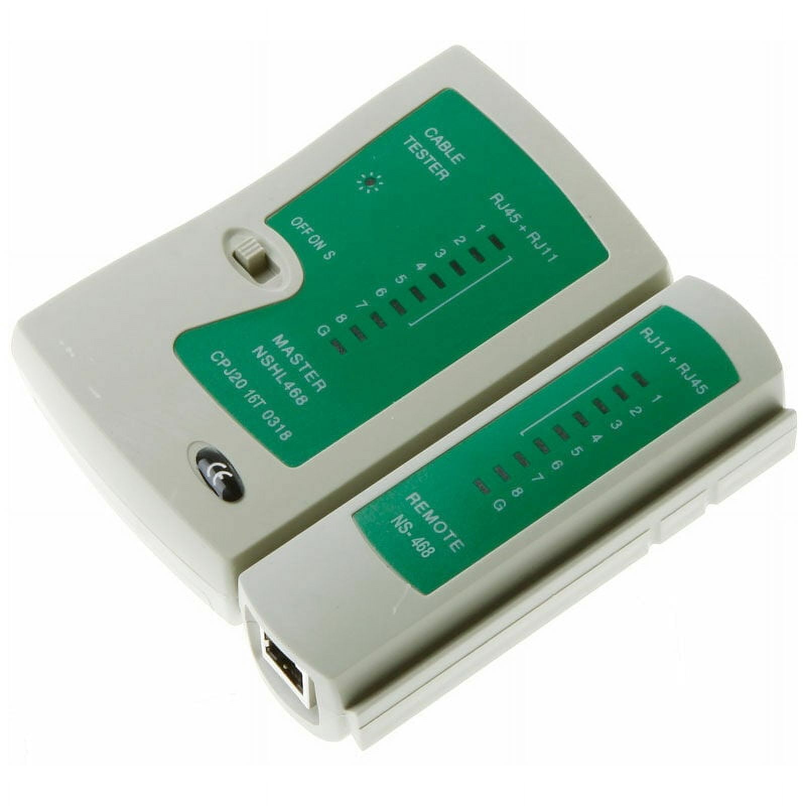 Modular Plug Tester for RJ45 RJ11 RJ12 Cables, Network Cable Tester ...