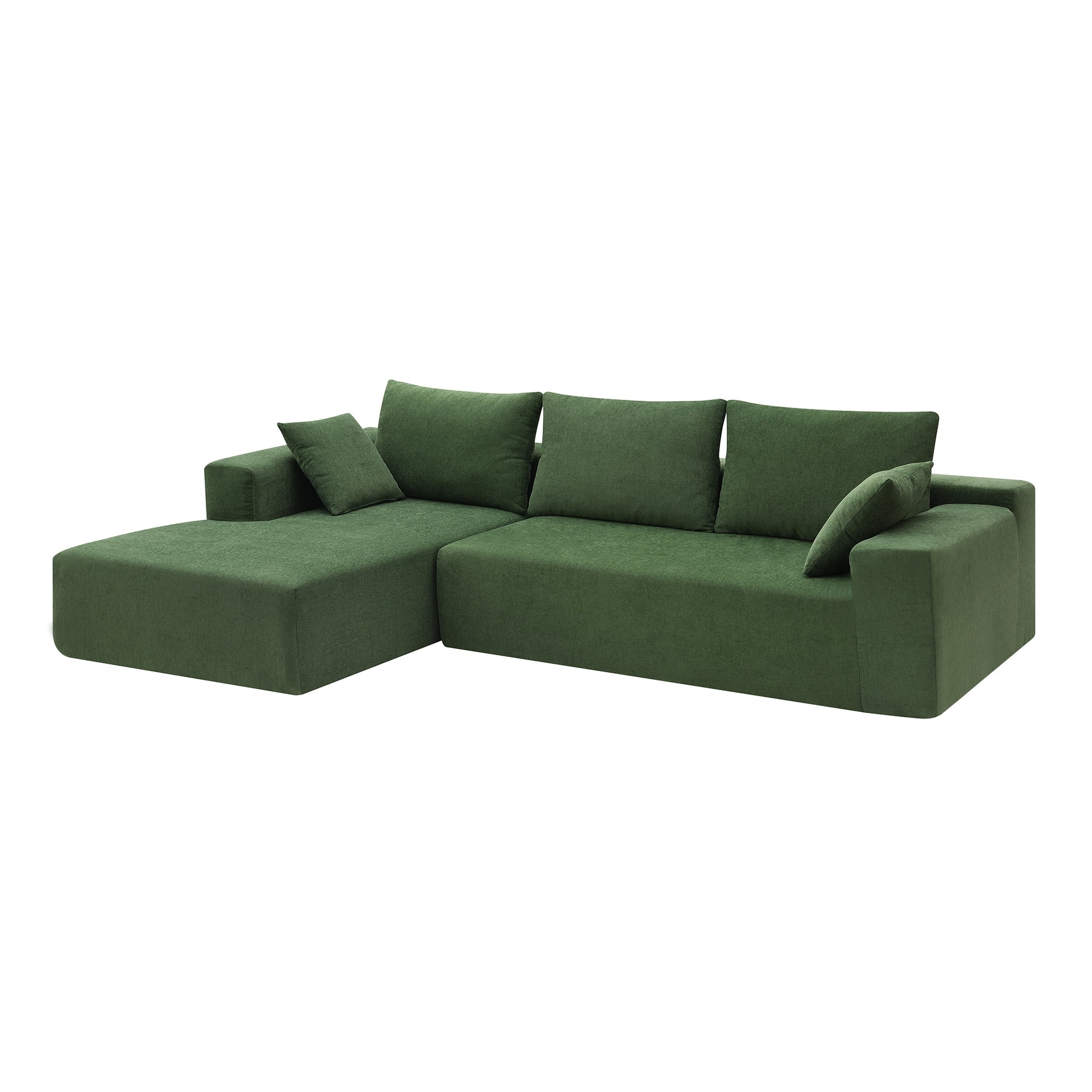 Modular Sectional Living Room Sofa Set Modern Minimalist Style Couch ...