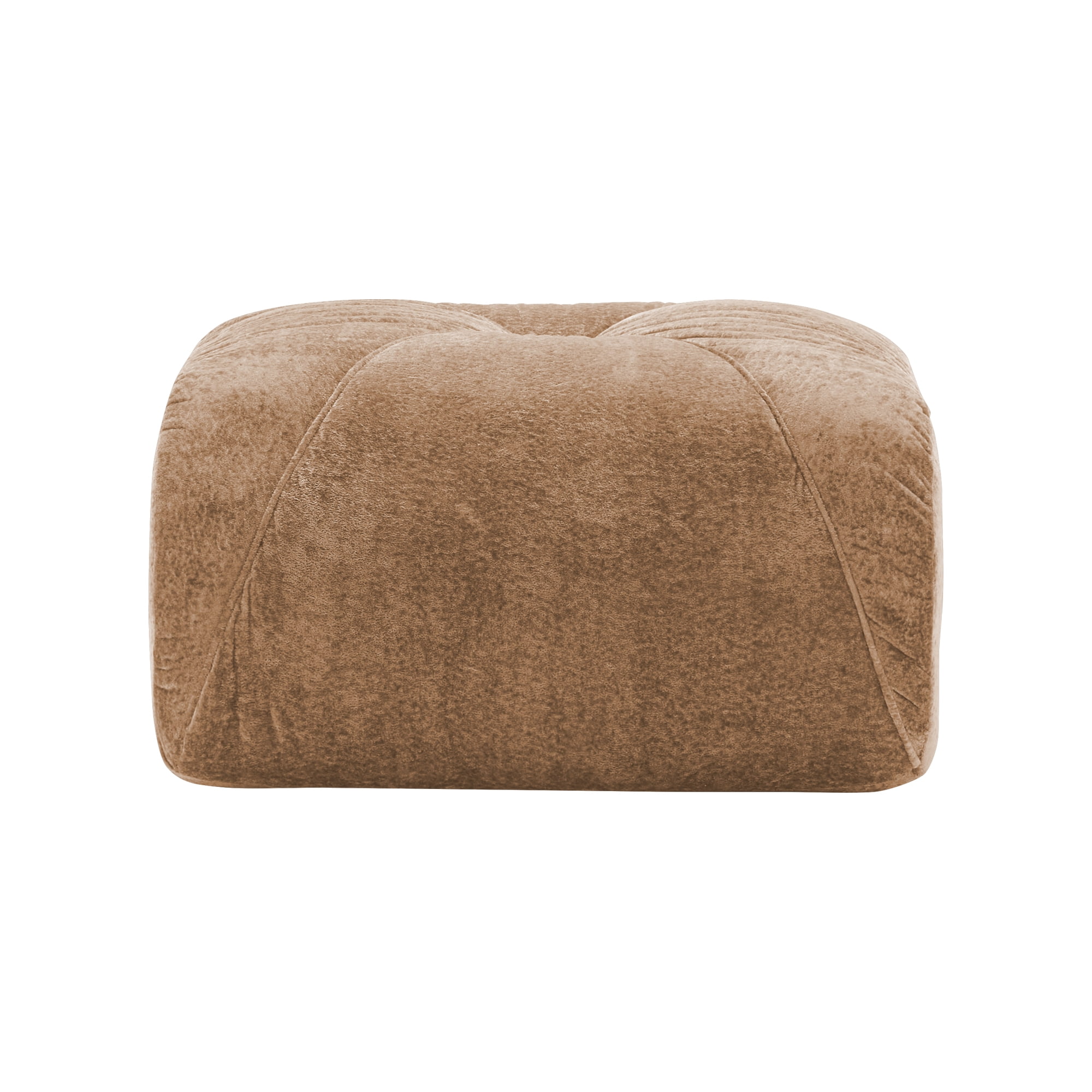 Modular Sectional Ottoman for Living Room, Modern Velvet Cozy Boneless ...