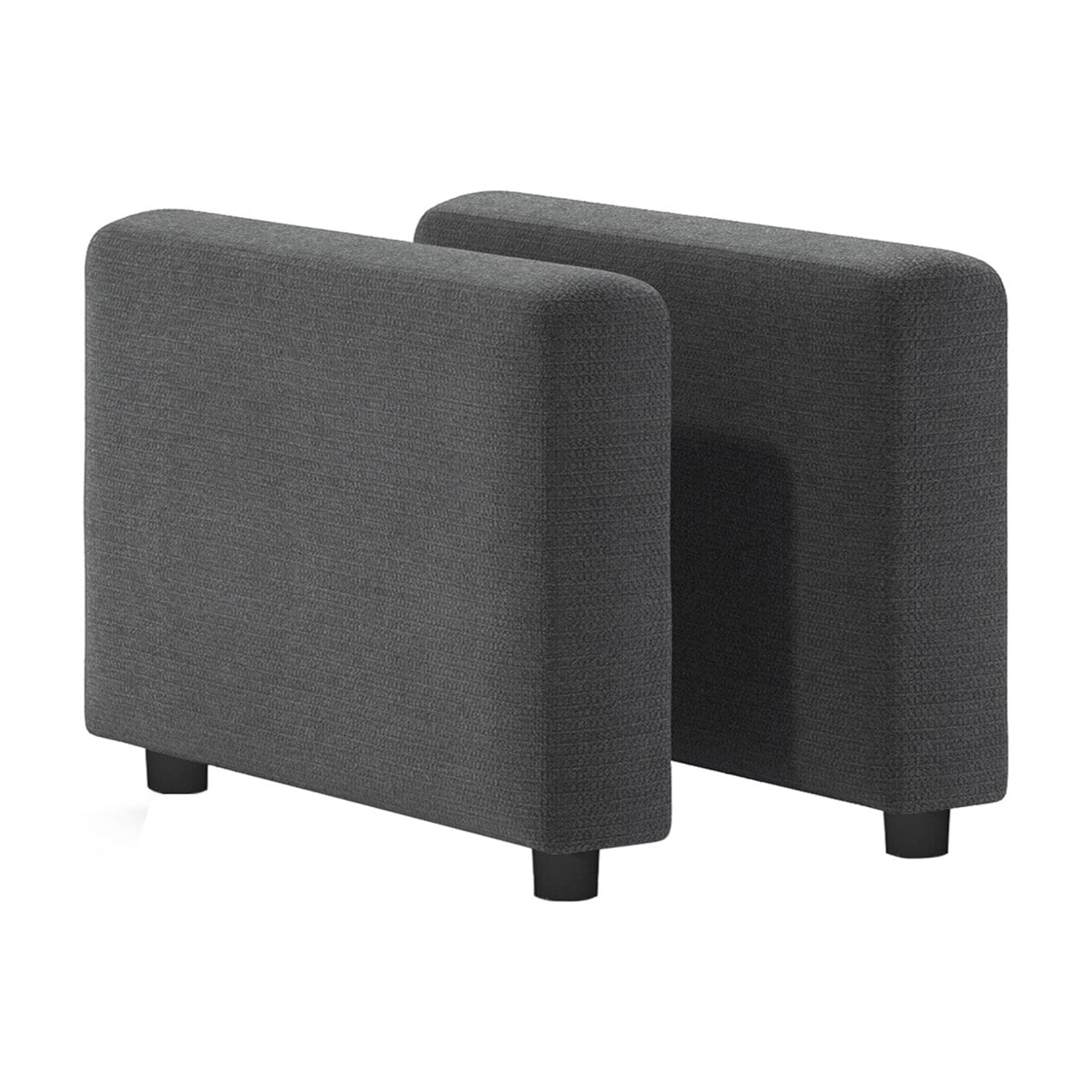 Modular Sectional Sofa Armrest Modules - Left & Right Chenille ...