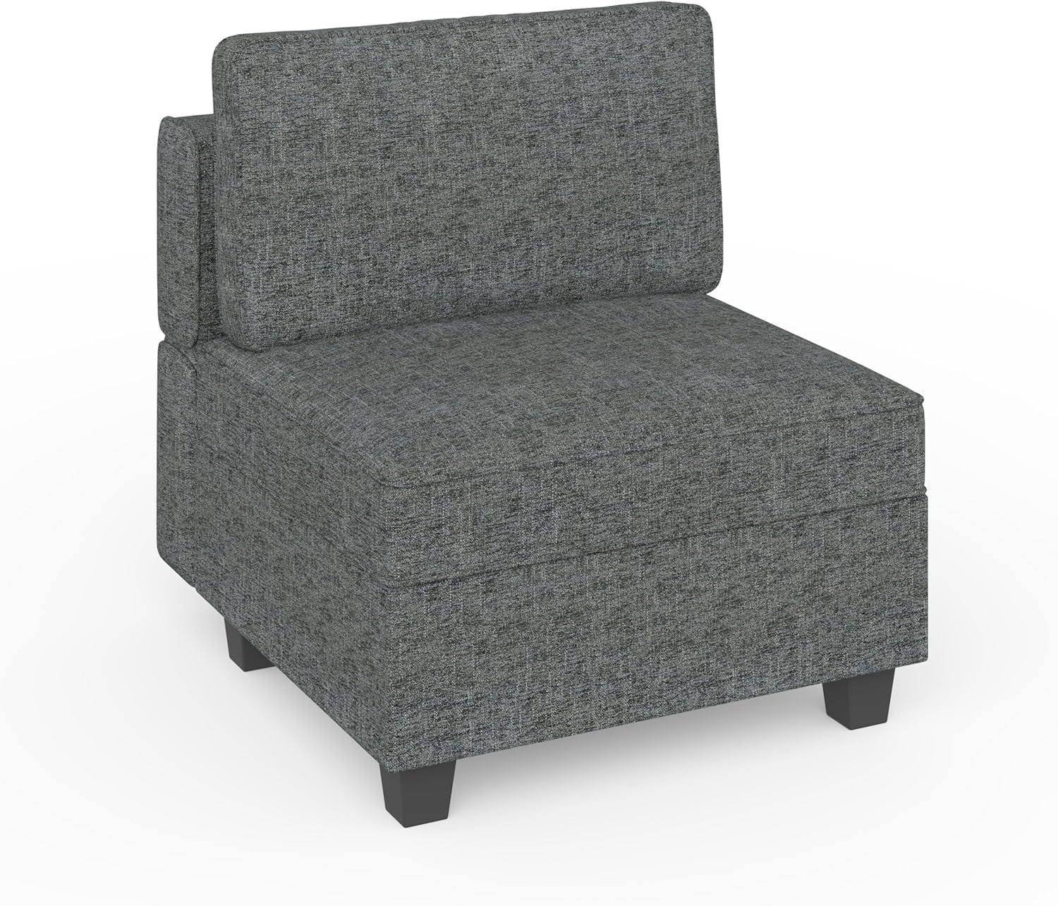 Modular Sectional Sofa, Convertible Middle Seat Sectional Couch with ...