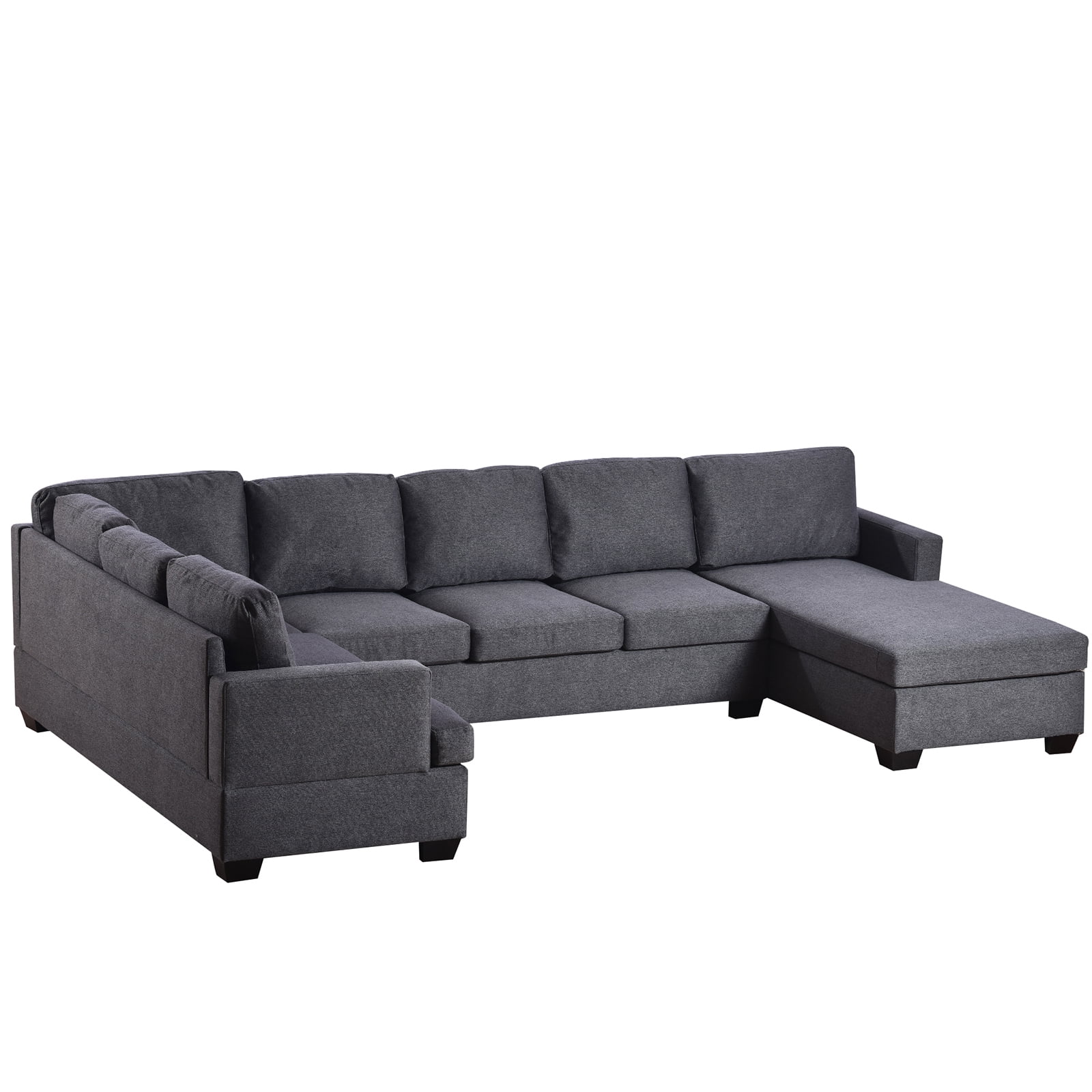 Modular Sectional Sofa, Oversized Sectional Sofa with Chaise, 7 Seater ...