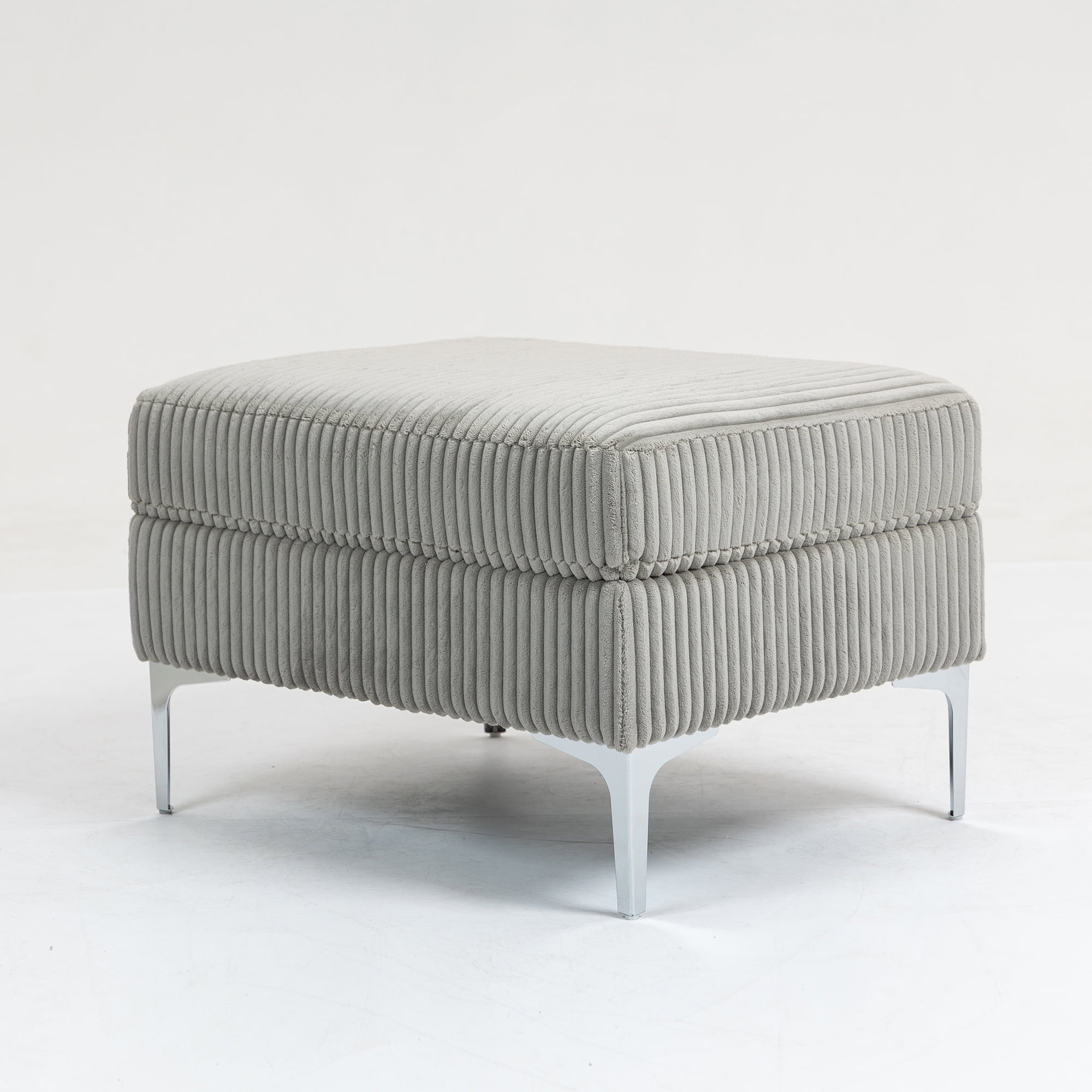 Modular Sectional Sofa Square Ottoman Module,Storage Ottoman Footrest ...