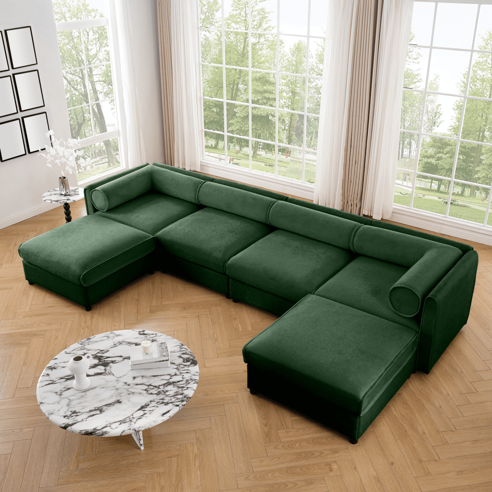 Modular Sectional Sofa with Storage, Extra Large U Shaped Sectional ...