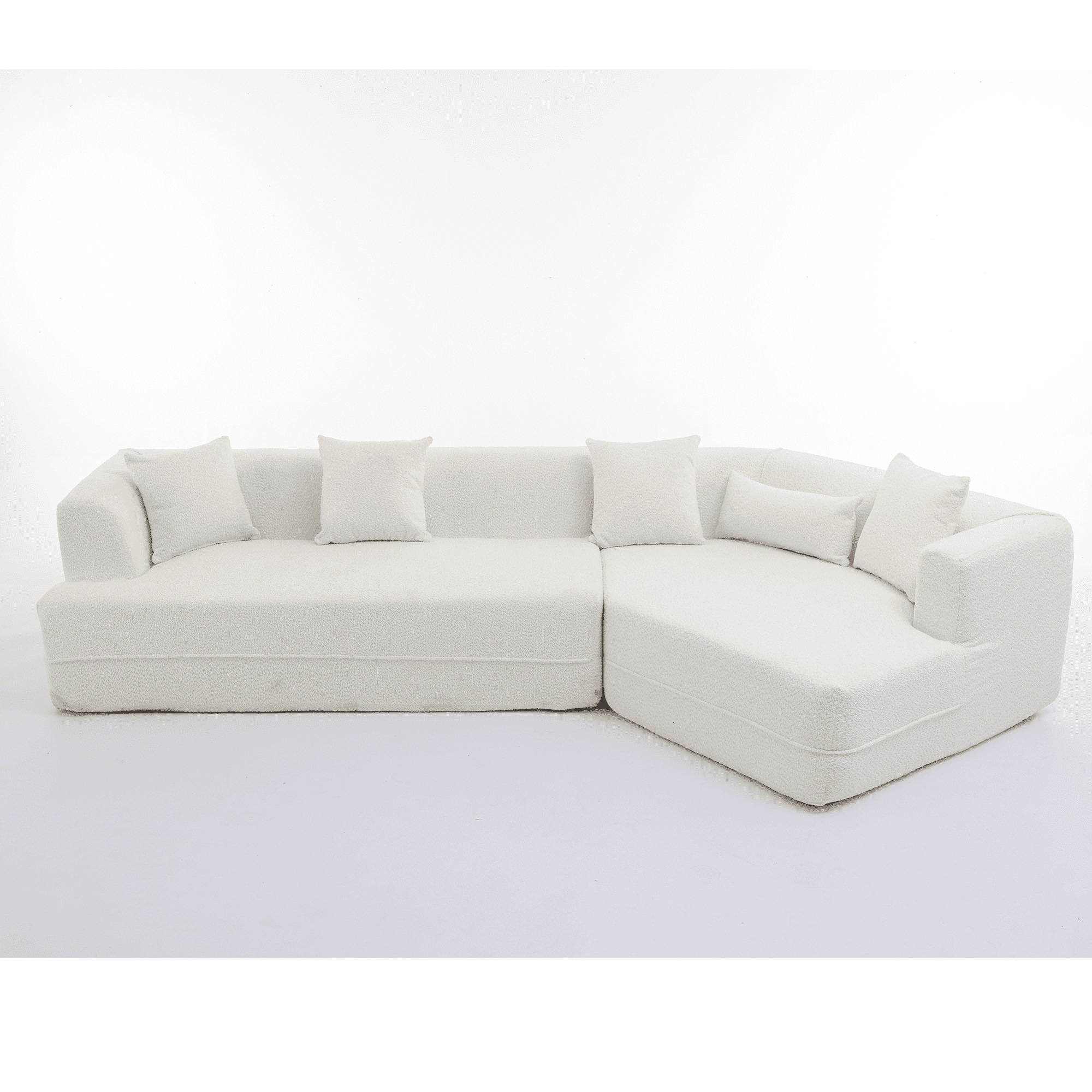 Modular Sofa, Modern Minimalist Style Sofa, Upholstered, Free ...
