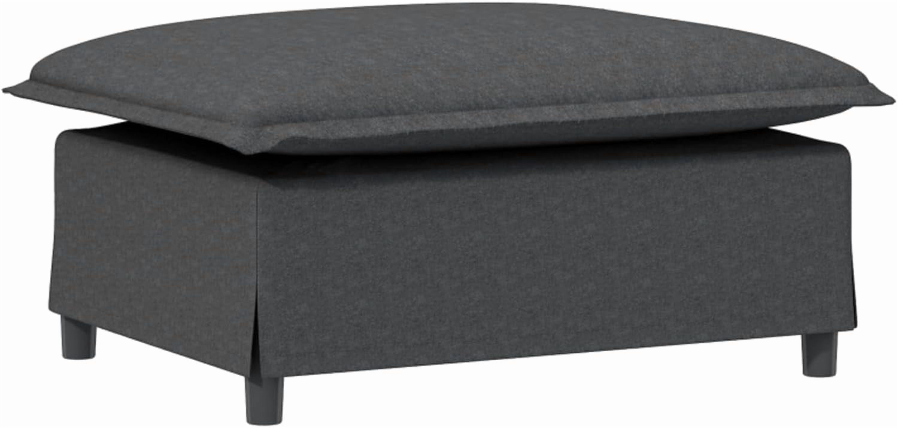 LUCKHAO Modular Sofa Set with Skirted Edge Design, Petal-Shaped ...