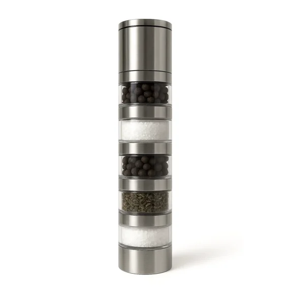 Modular Spice Grinder W/ Swappable Jars – Refillable, Stackable ...