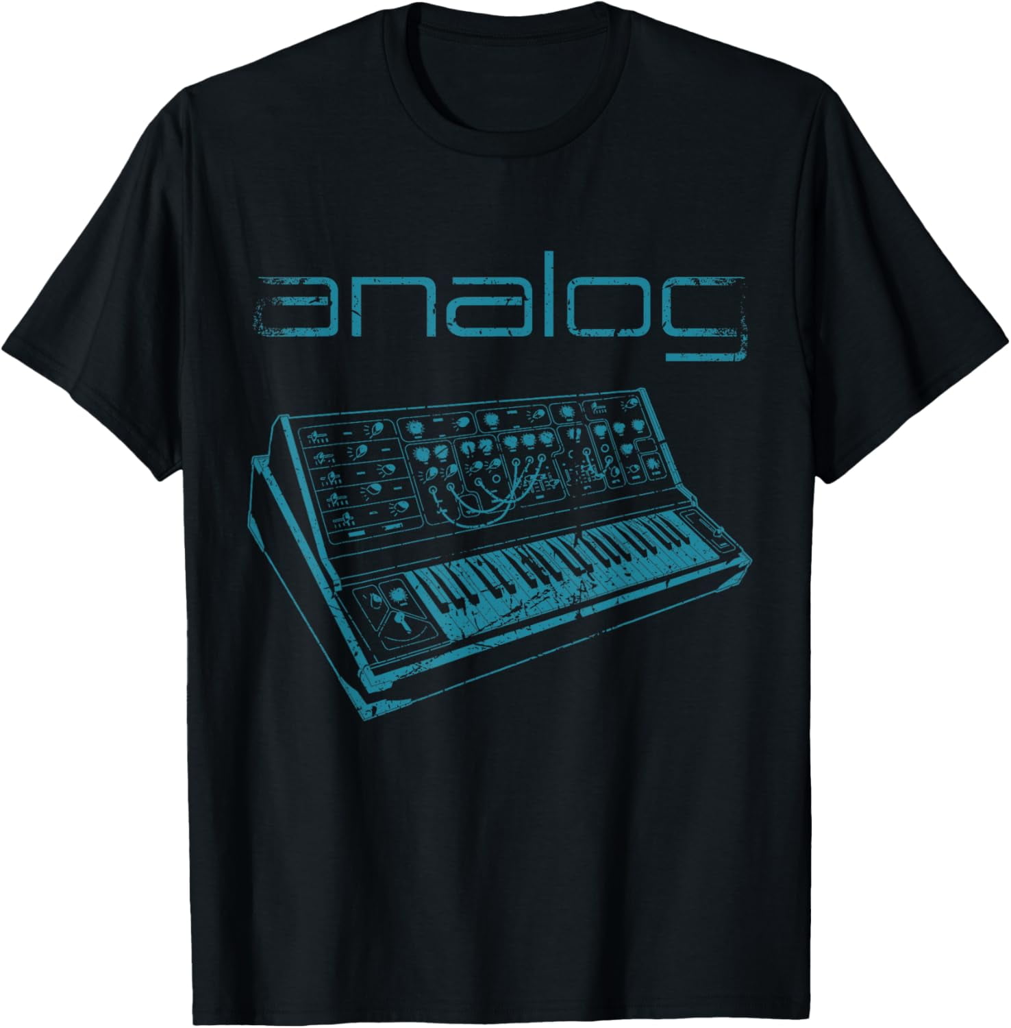 Modular Synthesizer Vintage Analog T-Shirt - Walmart.com