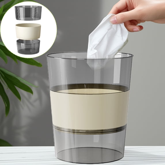 Modular Trash Can 1PC，10.60x8.80x7.00in,Stackable Storage Bin 3-Section ...